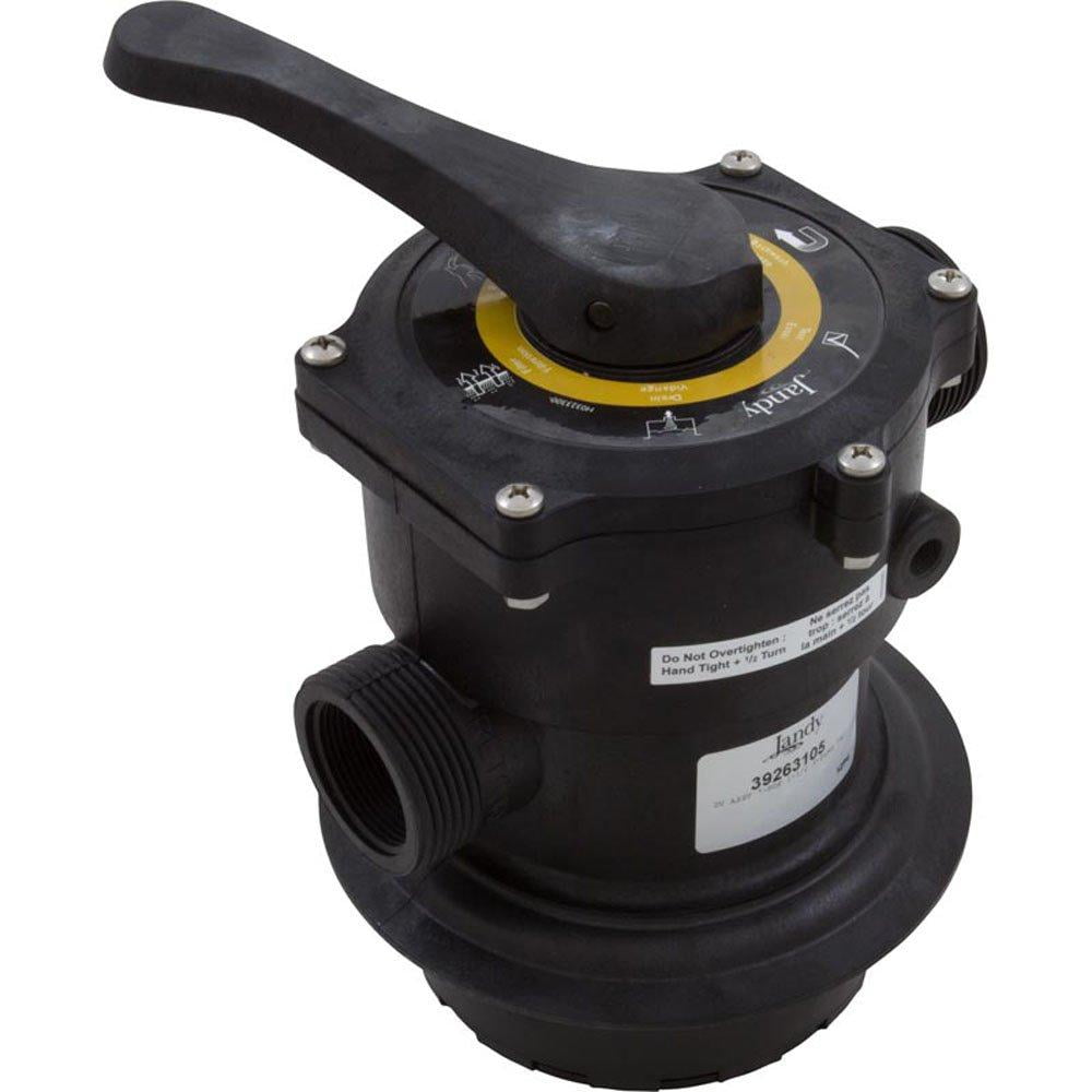 Jandy Complete Multiport Valve with Clamp Assembly SFTM-MPV - Walmart.com