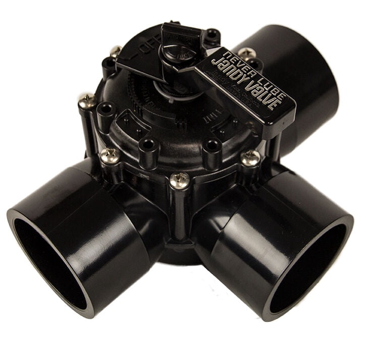 Jandy NeverLube Diverter Positive Seal 3-Port 2 ½” x 3” Swimming Pool ...
