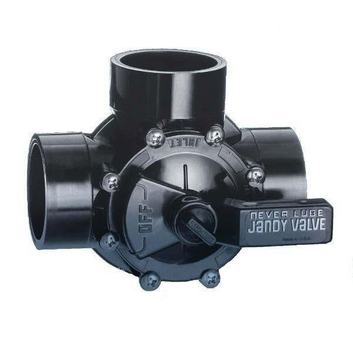 Jandy NeverLube Three Port Valve 2in. Positive Seal with Internal ...