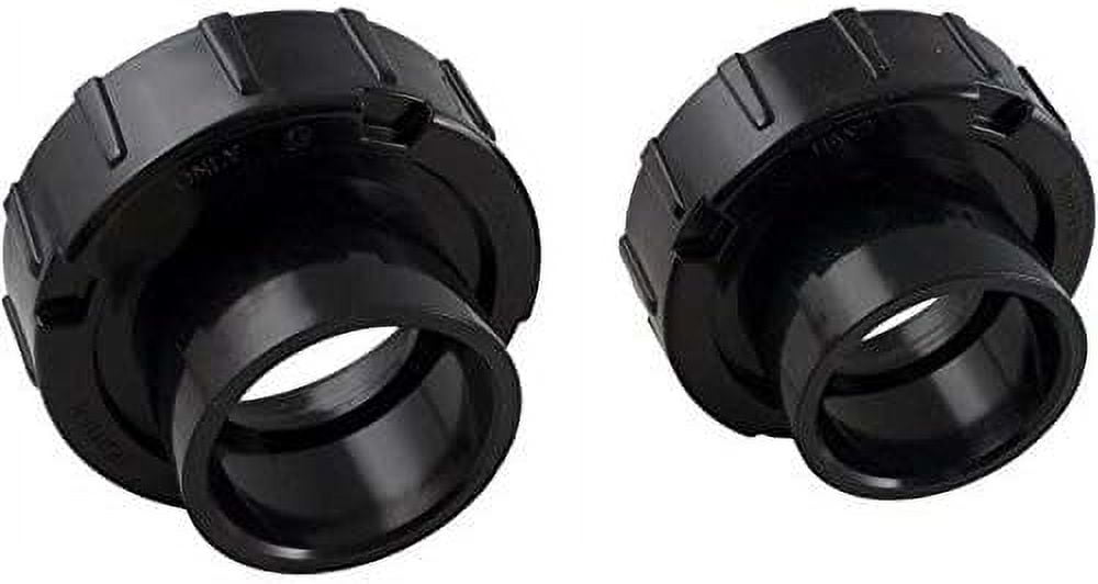 Jandy R0446101 2" x 2.5" Tail Piece with O-Ring & Coupling Nut - 2 Pack ...