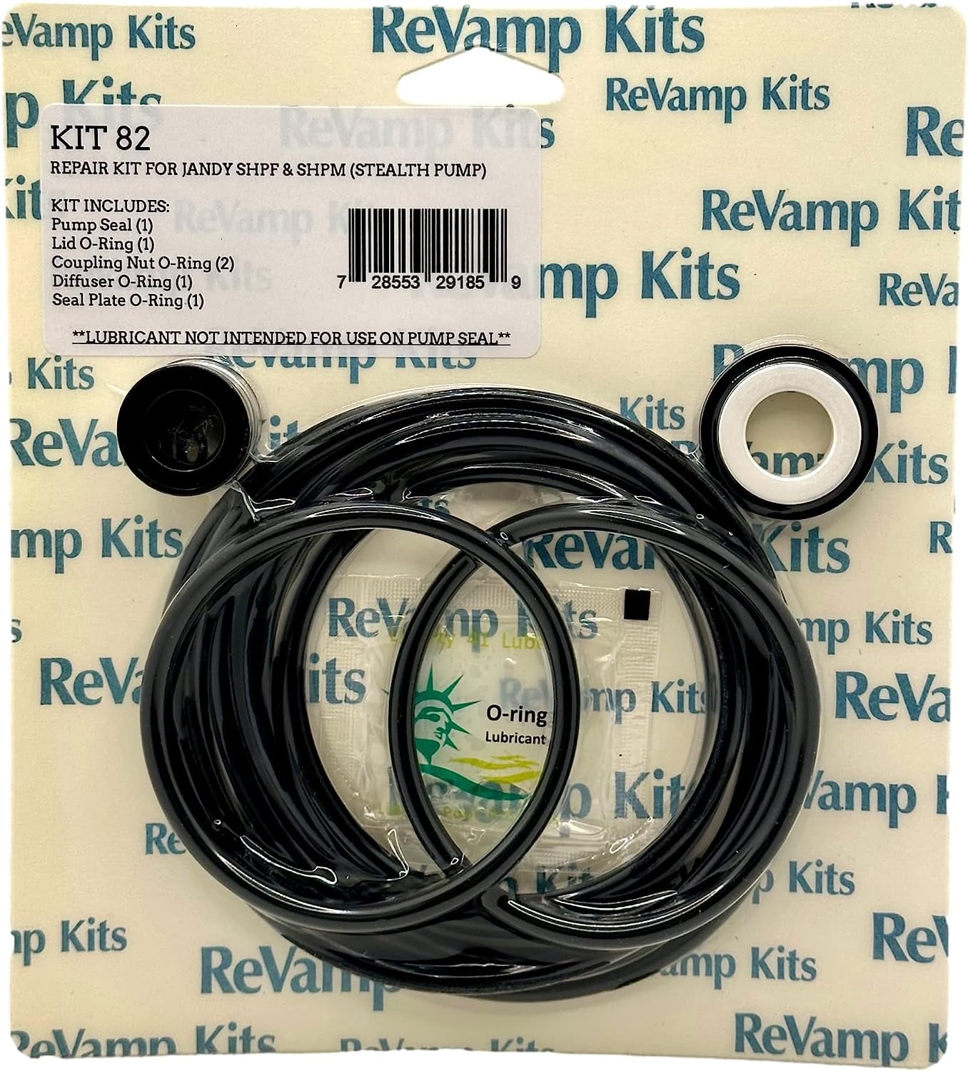 Jandy Stealth SHPF, SHPM Pool Pump O-Ring Seal Kit for GO-KIT82 ...