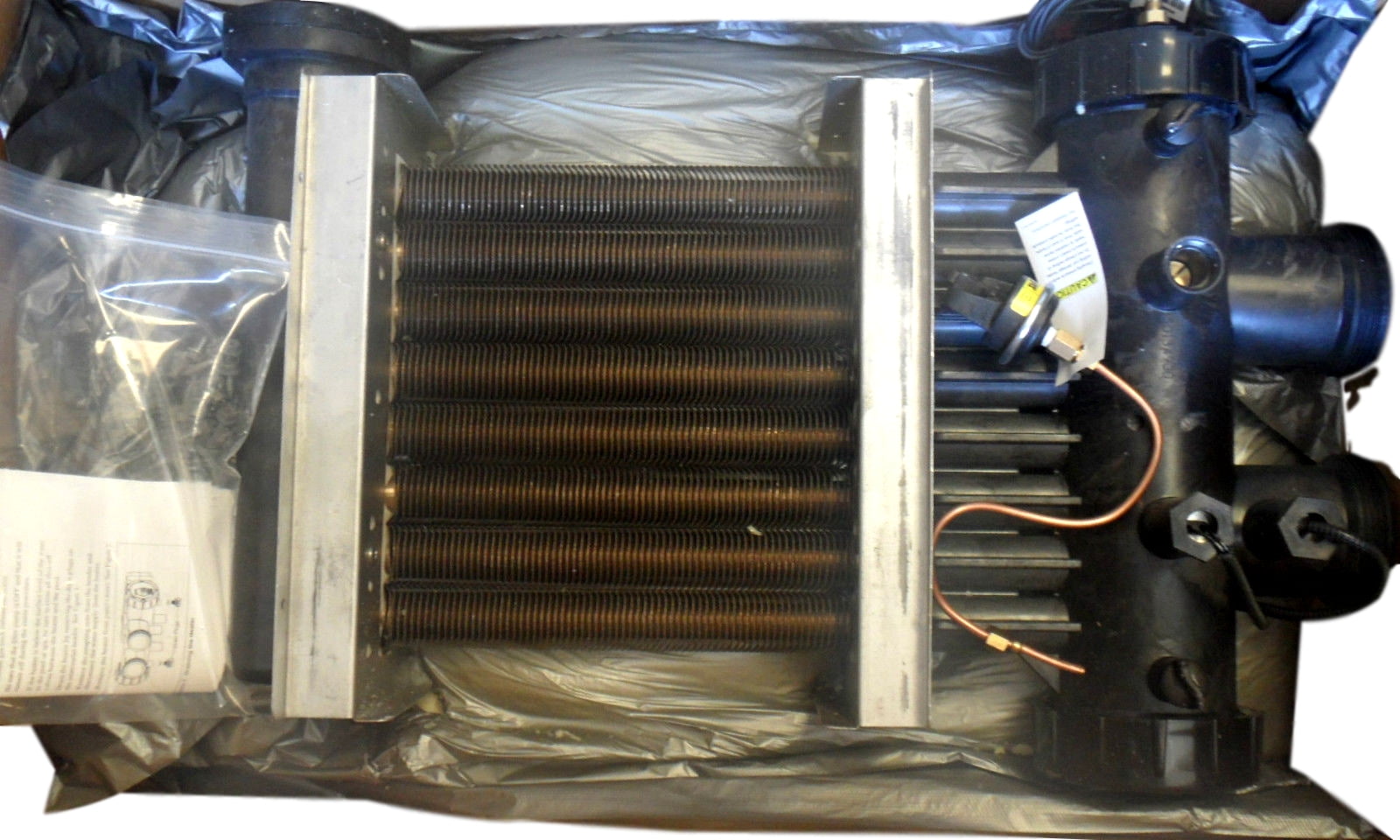 Jandy Zodiac R0500706 LRZM 125 CuNi Heat Exchanger - Walmart.com