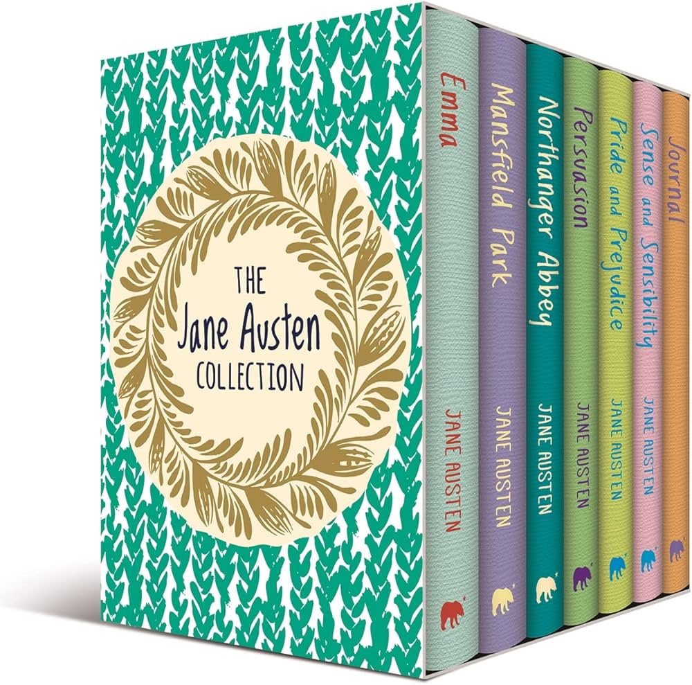 The Jane Austen Collection (6 Book Plus Journal) - Walmart.com