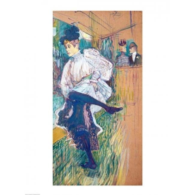 Jane Avril Dancing Poster Print by Henri De Toulouse-Lautrec - 18 x 24 ...