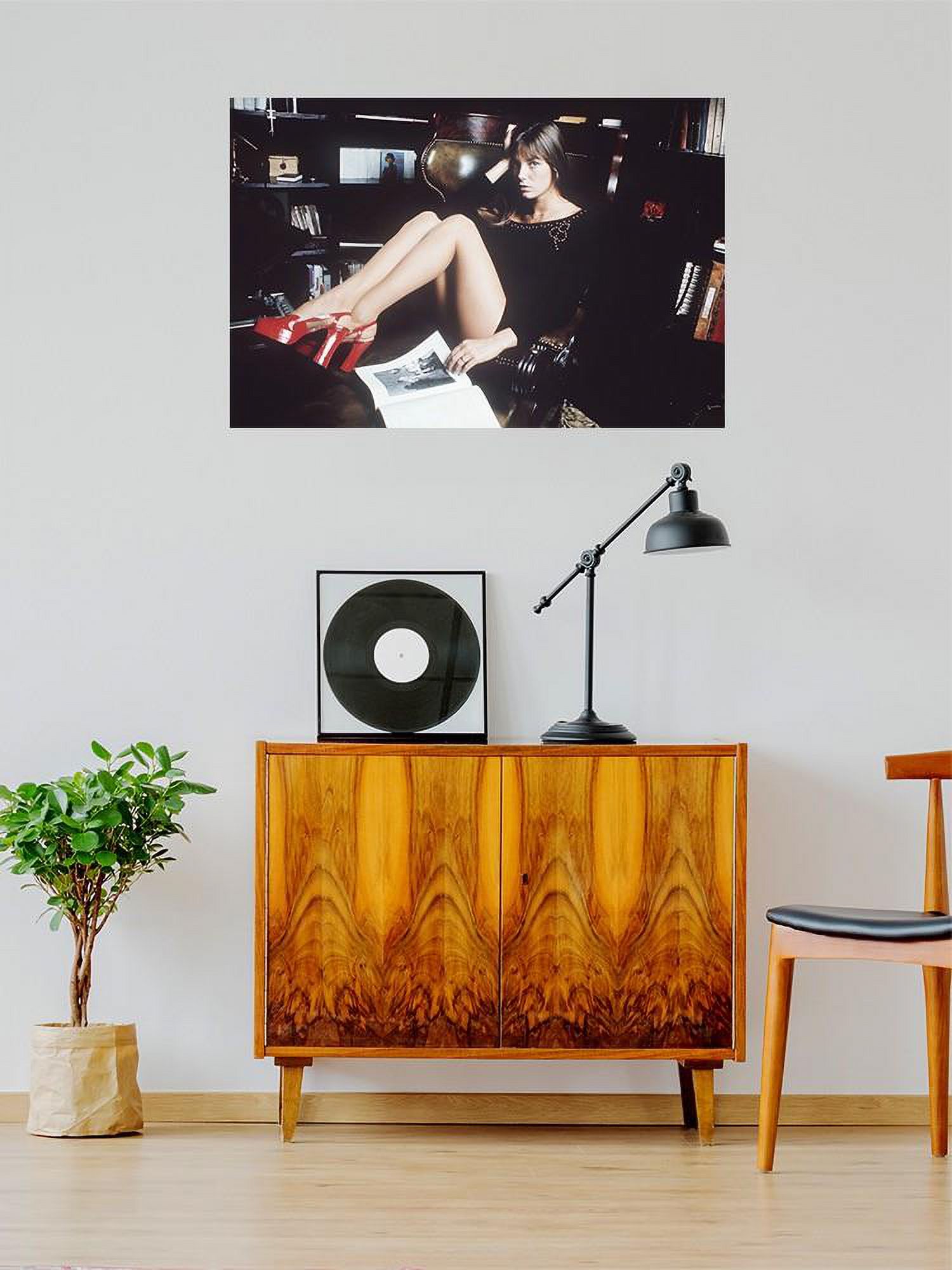 Jane Birkin In An Office Poster - Image by Shutterstock - Walmart.com