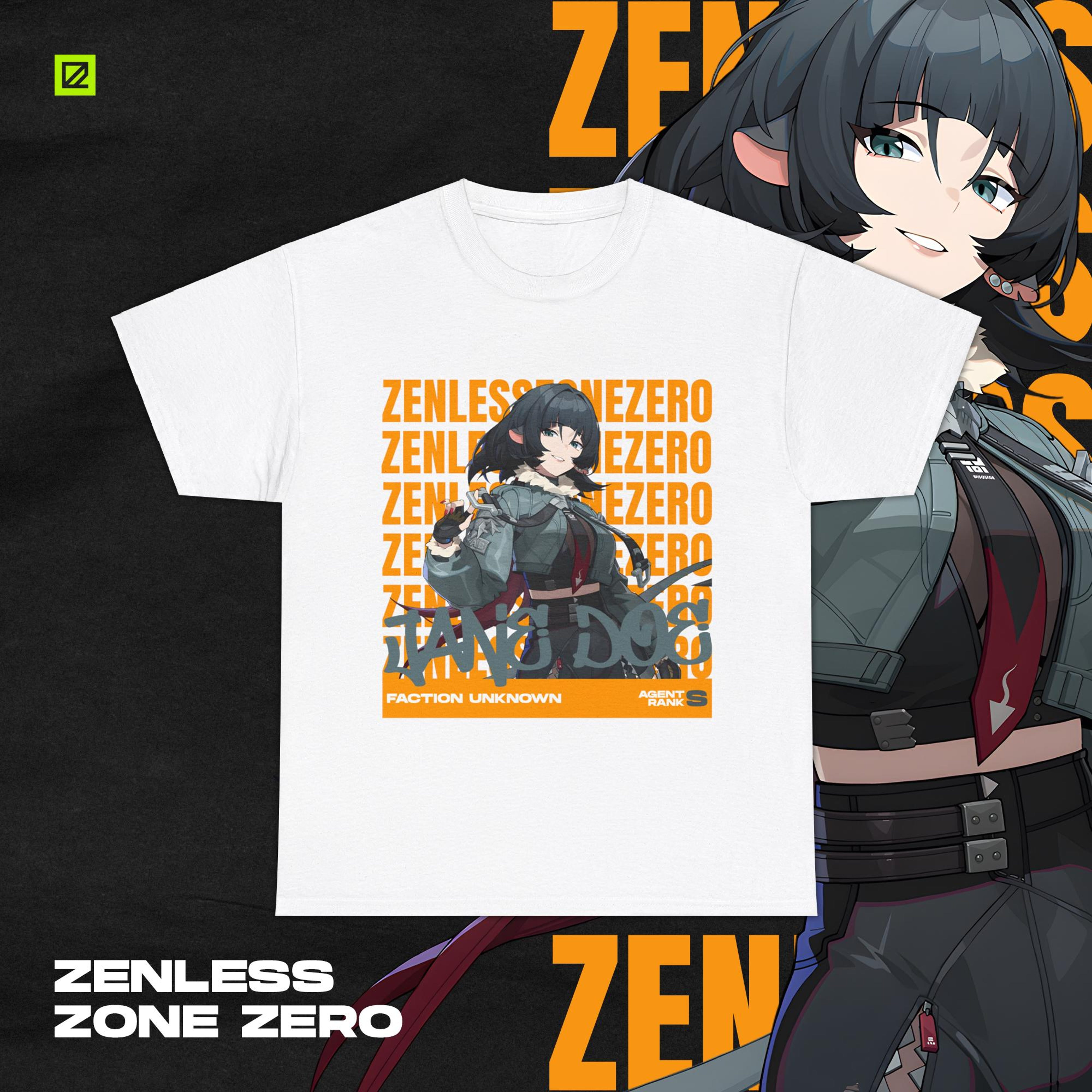 Jane Doe Zenless Zone Zero Shirt ZZZ Gacha Game Merch Fan Shirt Unisex ...