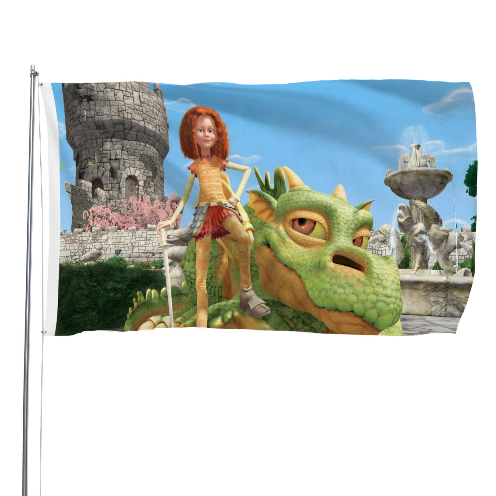 Jane and the Dragon-themed Printed Flag Perfect gift for fans, friends ...