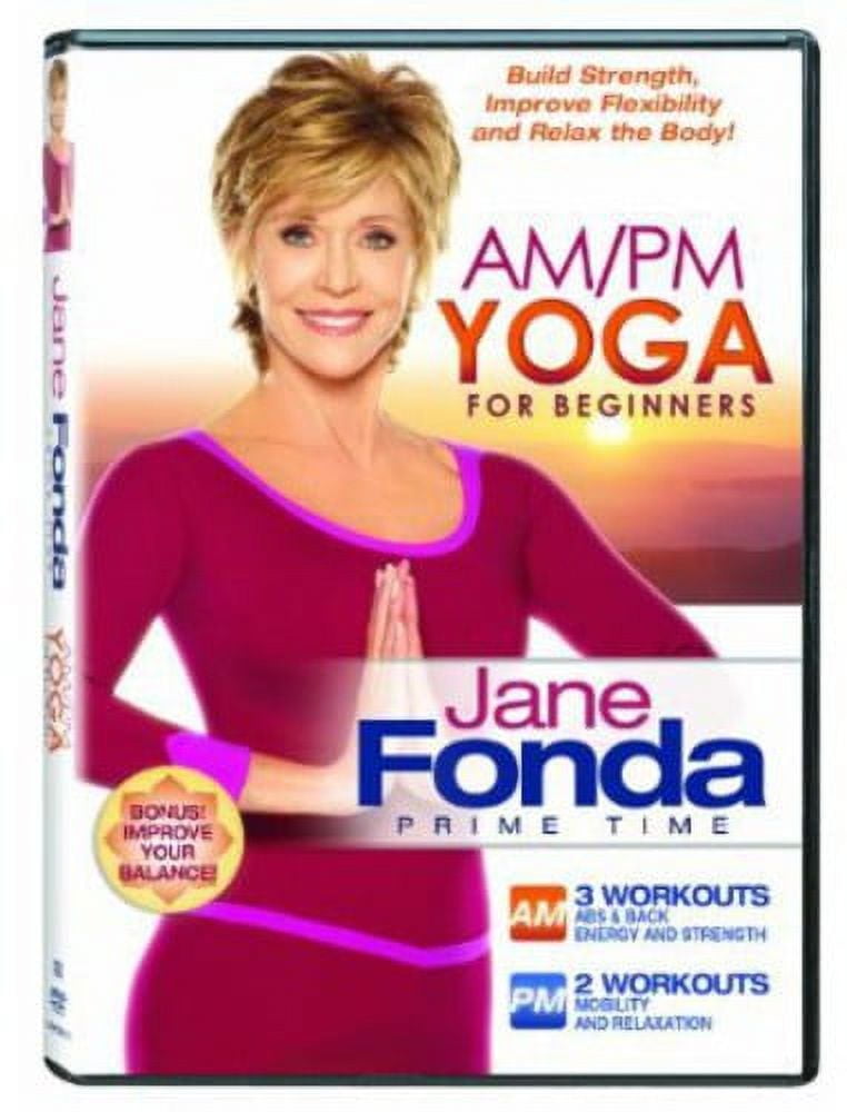 Jane Fonda Am / Pm Yoga for Beginners (DVD) - Walmart.com