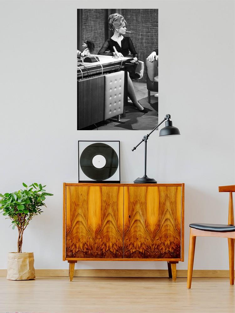 Jane Fonda In An Interview -1965 Poster - Image by Shutterstock ...