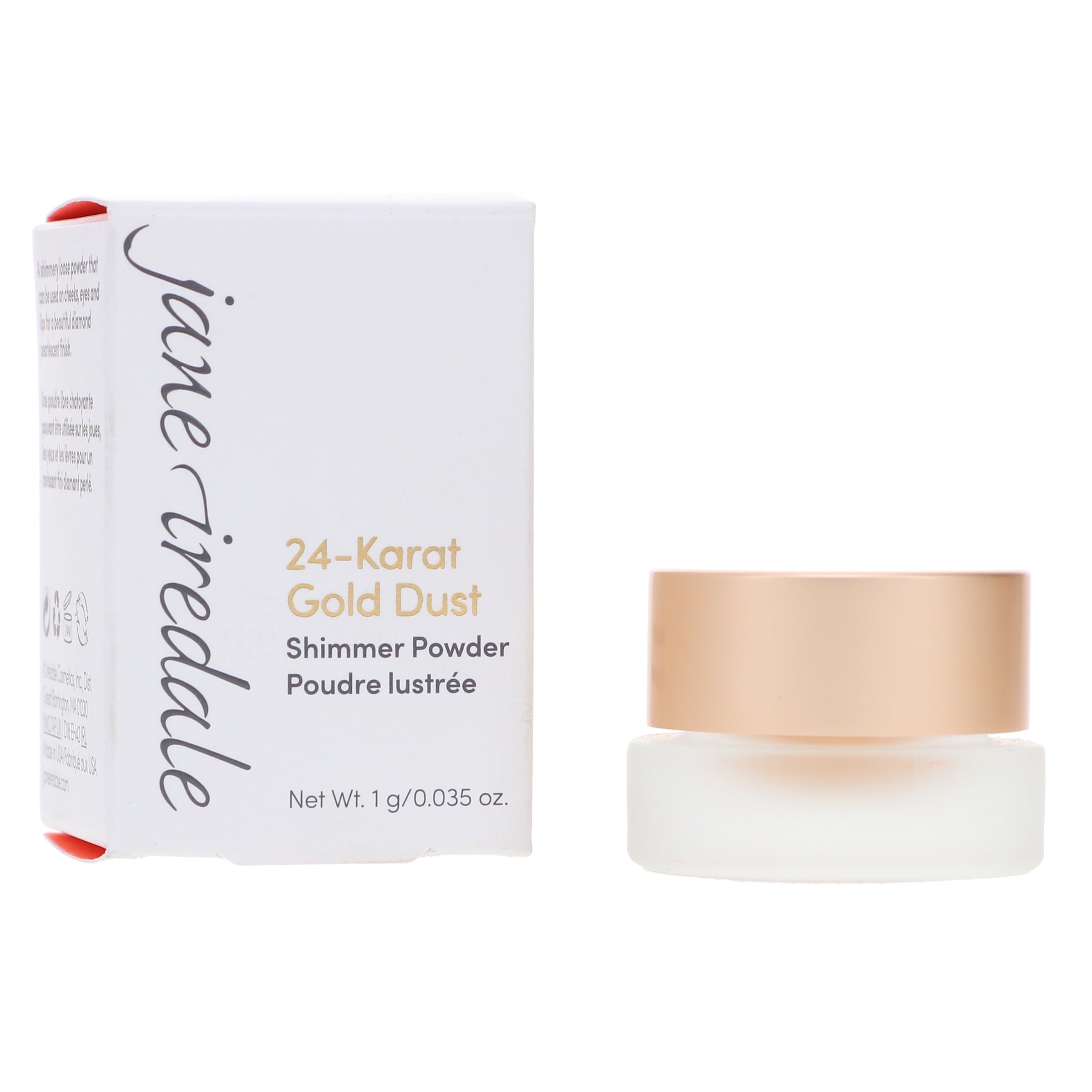 Jane Iredale 24 Karat Gold Dust Shimmer Powder Highlighter, 0.035 oz ...