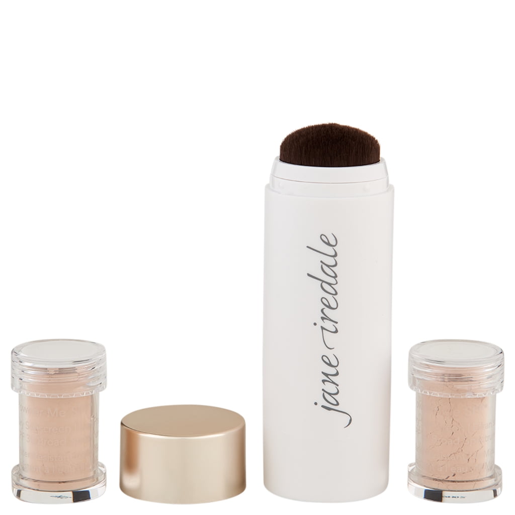 Jane Iredale Powder-Me SPF 30 Dry Sunscreen Refillabe Brush + 2 Refills ...