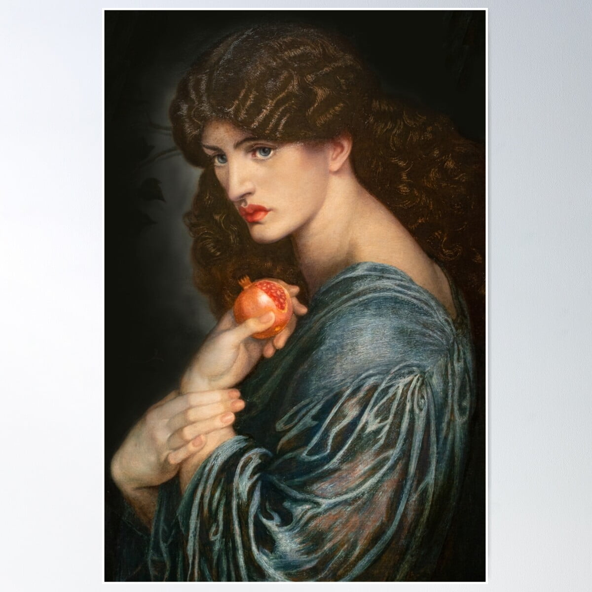 Jane Morris As Proserpine By Dante Gabriel Rossetti Poster Wall Art ...