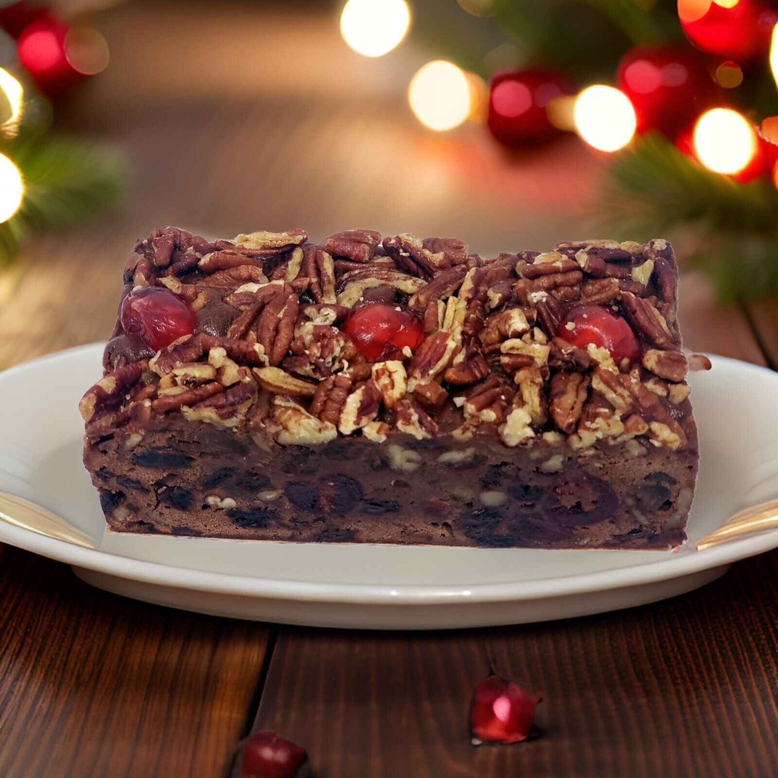 Jane Parker Chocolate Fruitcake Fruit Cake 16 Ounce Loaf FREE SHIPPING ...
