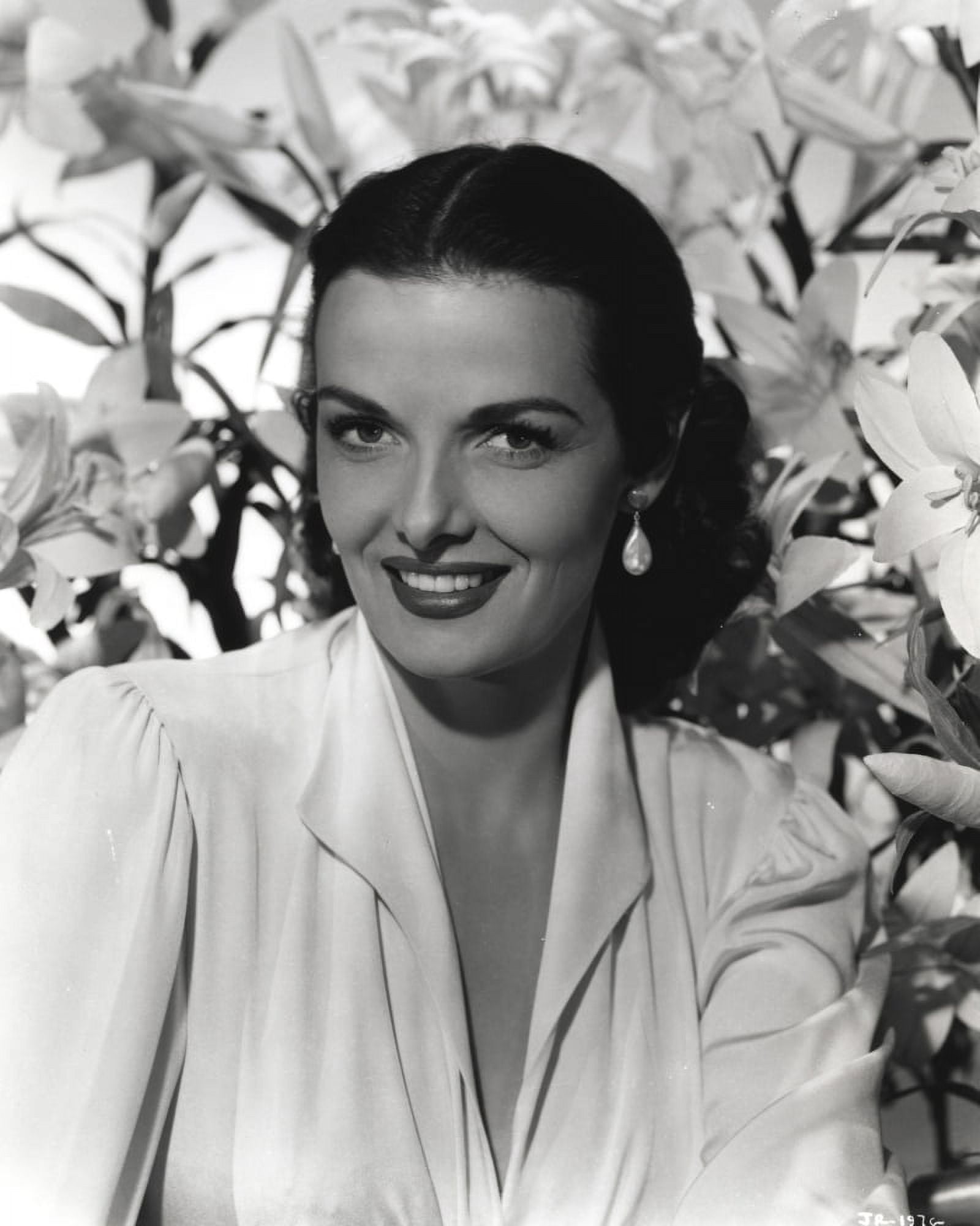 Jane Russell Close Up Black and White Portrait Photo Print (8 x 10 ...