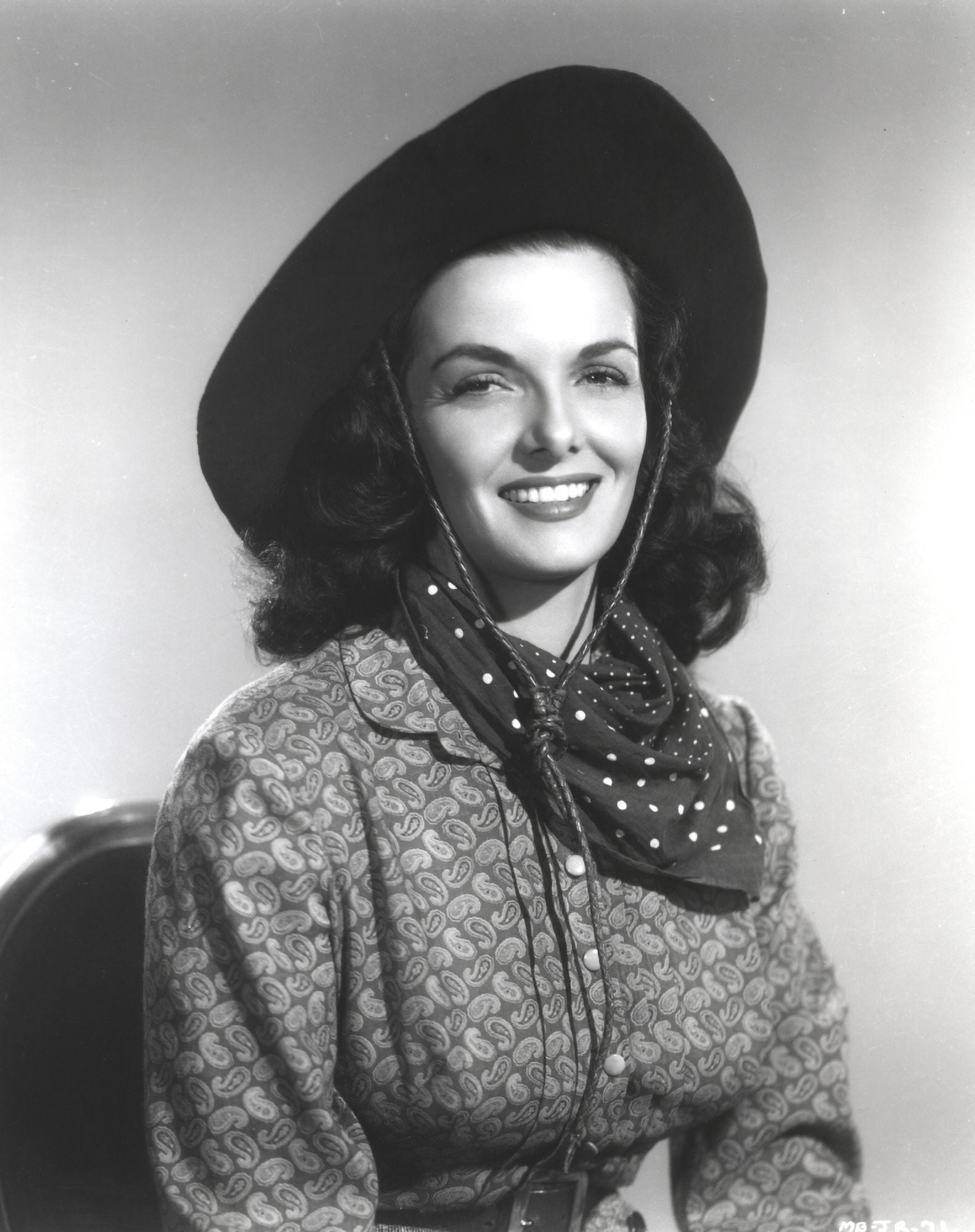 Jane Russell in Formal Outfit Portrait Black and White Photo Print (24 x 30) - Walmart.com