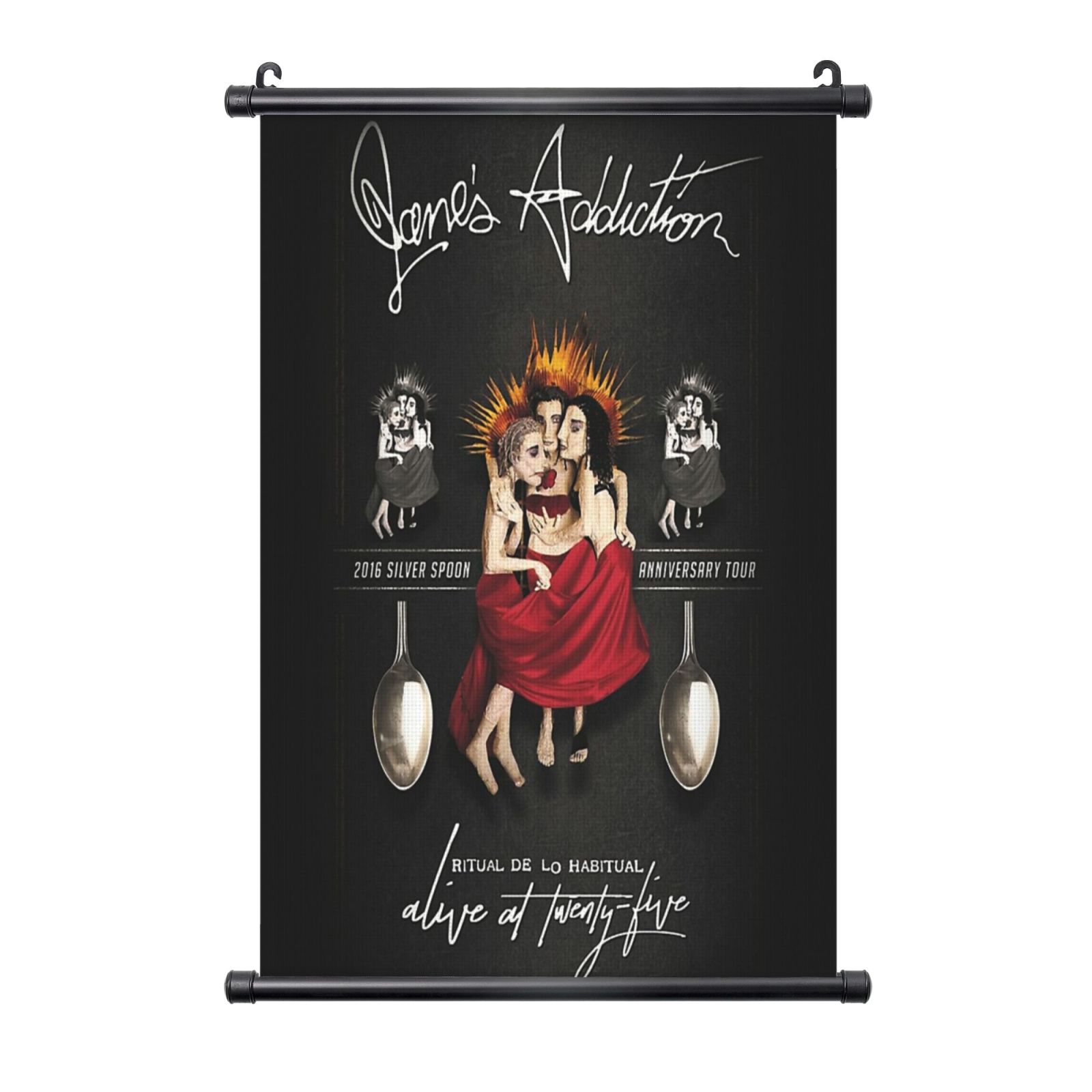 Jane'S Addiction Posters Wall Hanging Black Plastic Shaft Poster Wall ...