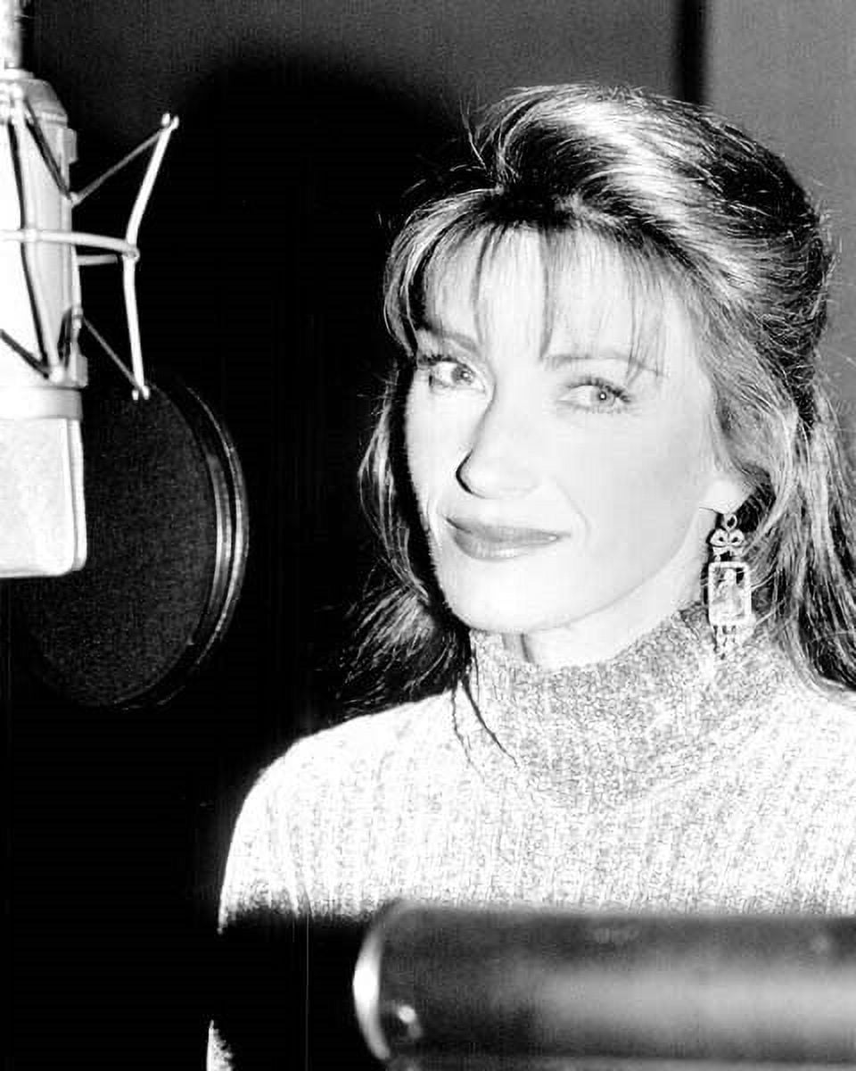 Jane Seymour smiles during recording in studio 1990's 16x20 poster ...