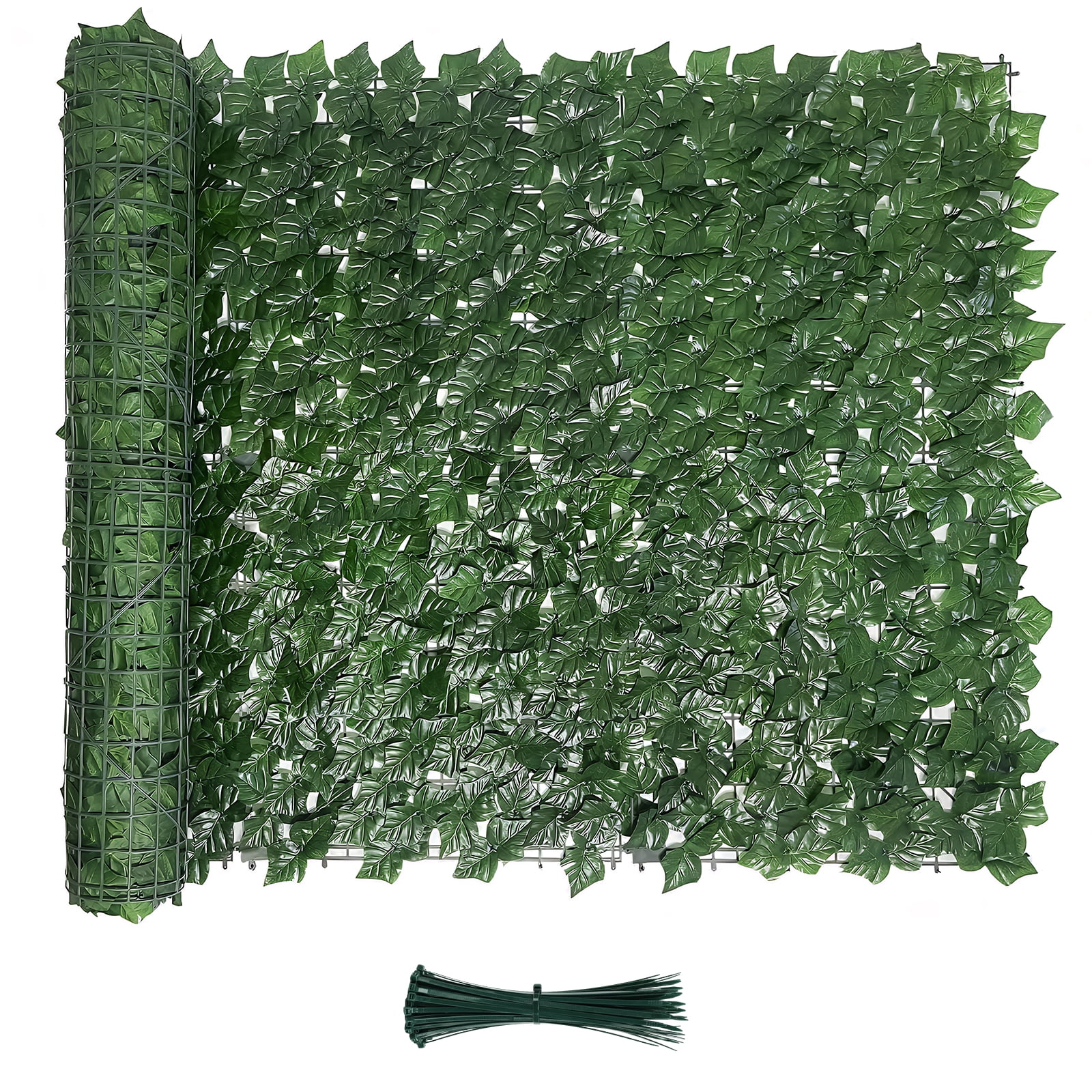 Jane Stone Ivy Privacy Fence Screen, Custom Size 8' x 12' Anti ...
