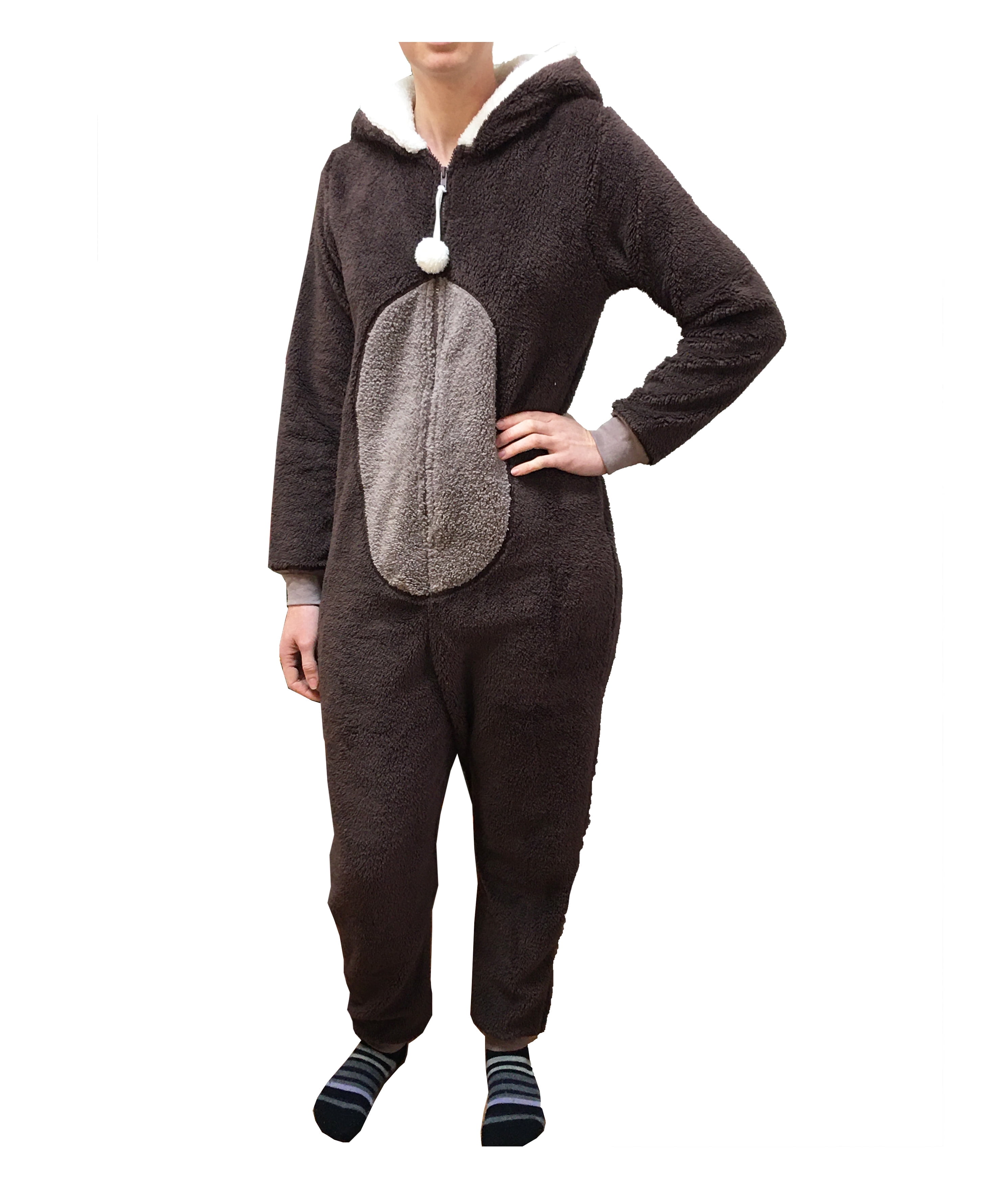 Jane and Bleecker Rudolph the Red Nose Reindeer Christmas Union Suit ...