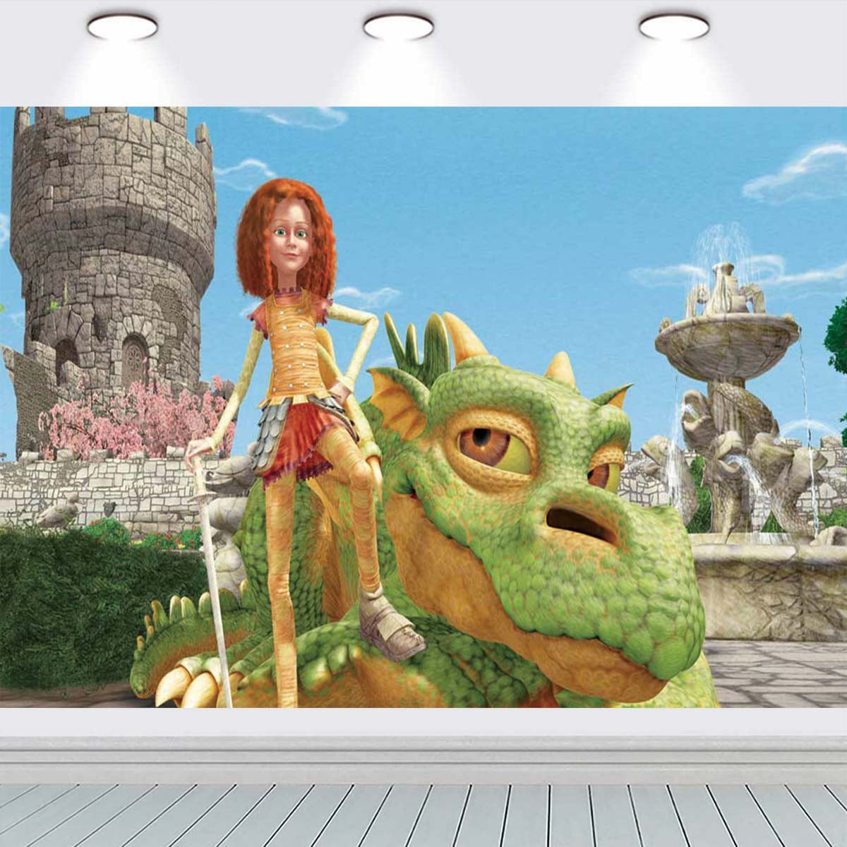 Jane and the Dragon school Backdrop Background Banner Taspestry Wall ...