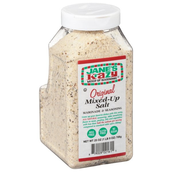Jane's Krazy Original Mixed-Up Salt 25 oz - Walmart.com