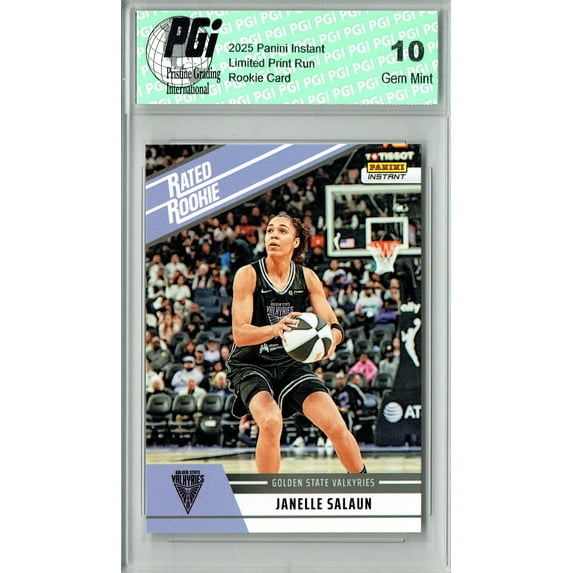Janelle Salaun 2025 WNBA Panini Instant #RRR4 Retro Rated Rookie Card ...