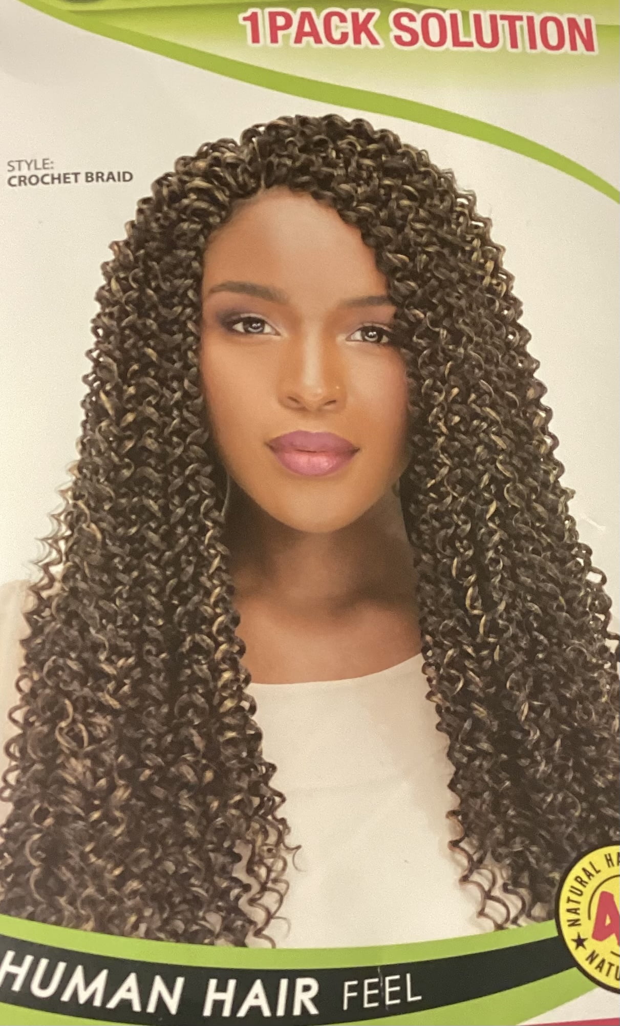 Janet Collection 3X Mambo Bohemian Braid 24” 1 Pack Solution Color #1 ...