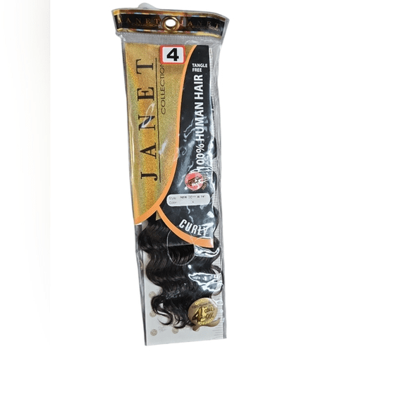 Janet Collection New Deep WVG 100% Human Hair 14" Color #4 - Walmart.com