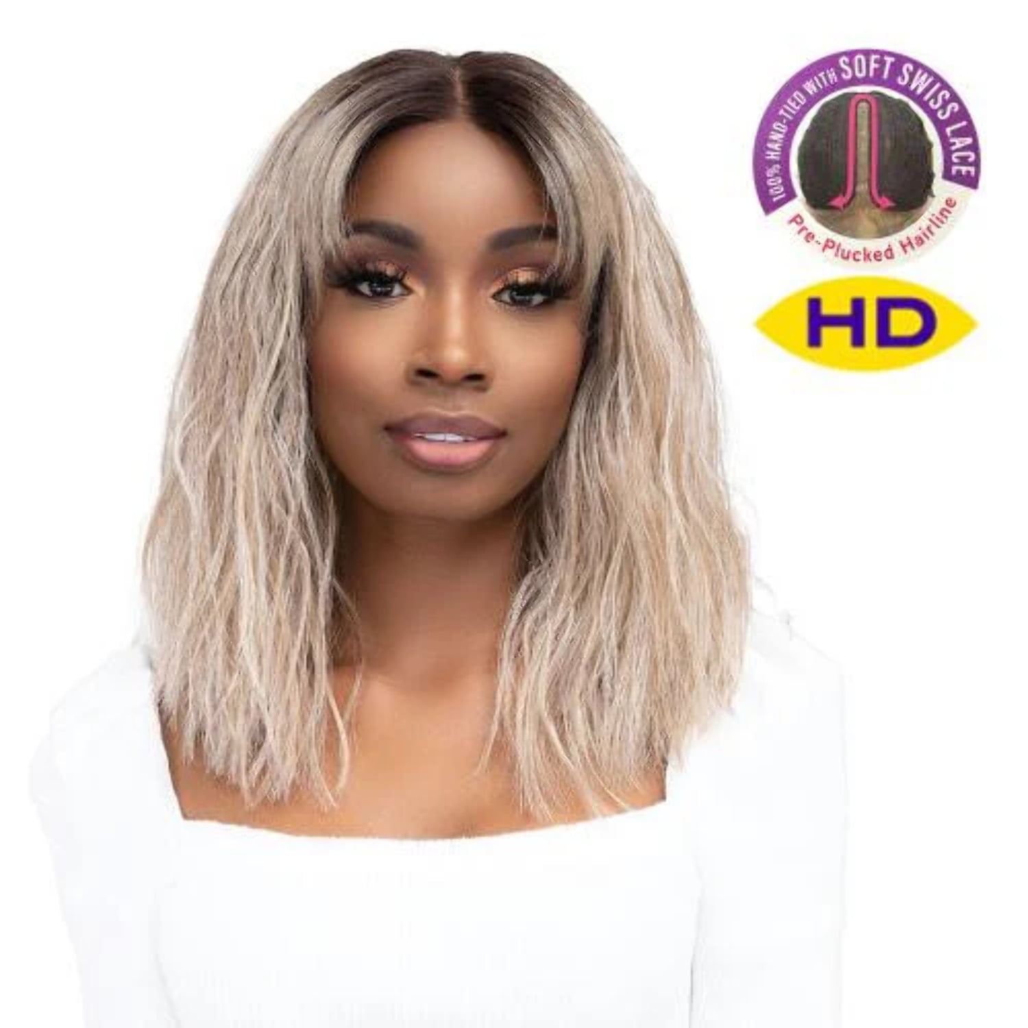Janet HD Swiss Lace Front Wig Spice - Walmart.com