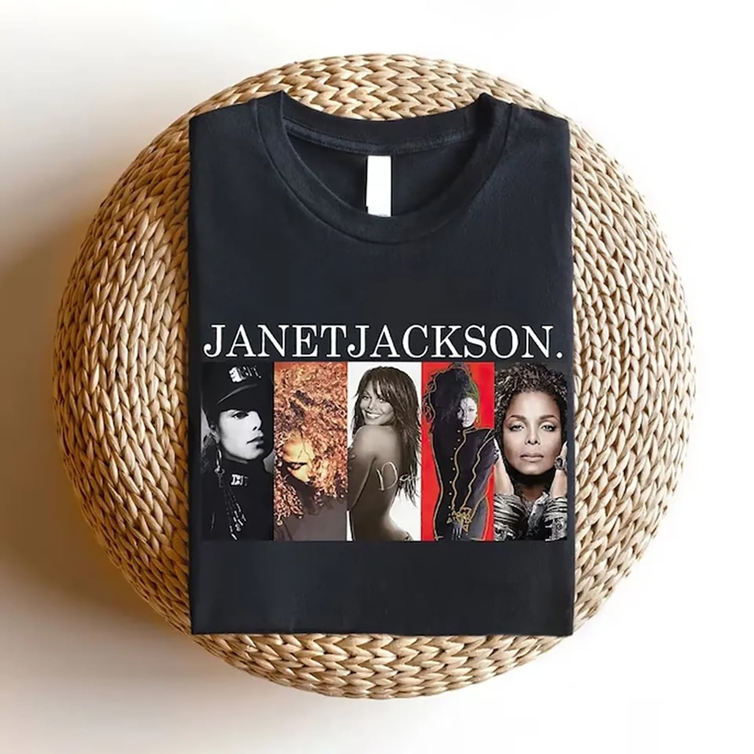 Janet Jackson Collection Singer Gift For Fans Short Sleeve Unisex T ...