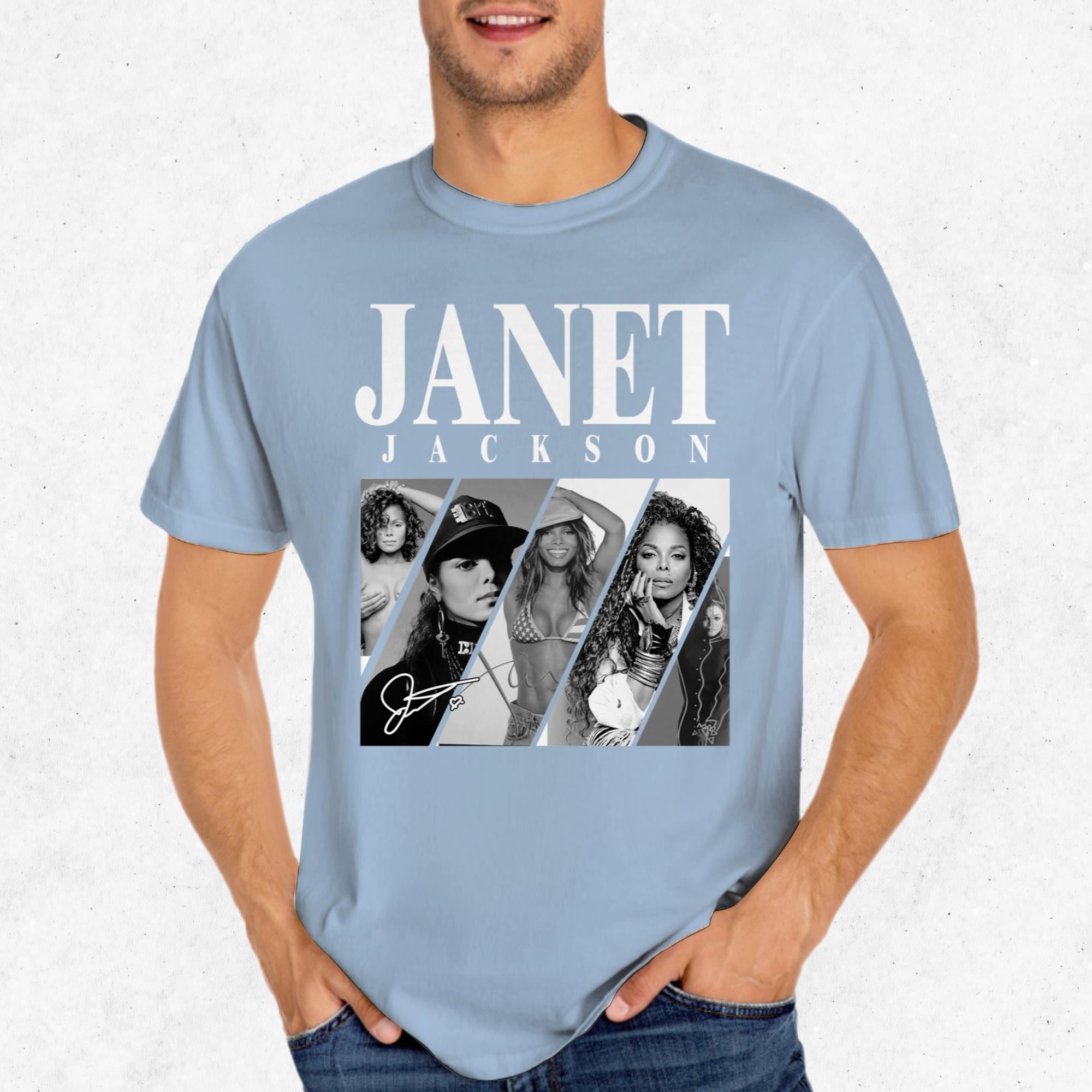 Janet Jackson Iconic Music Legend Graphic T-Shirt Unisex All Size ...