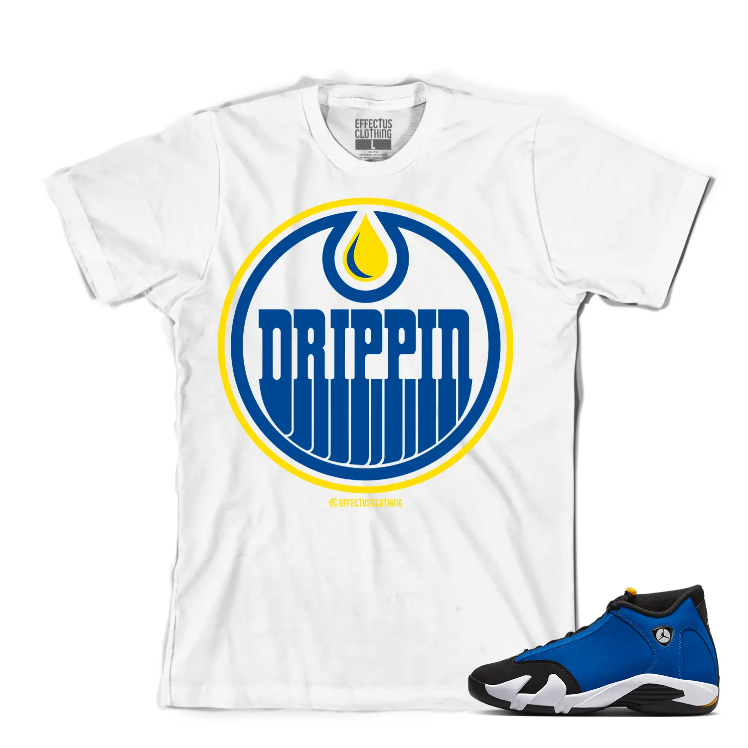 Tee To Match Air Jordan Retro 14 Laney. Drippin Laney Tee - Walmart.com