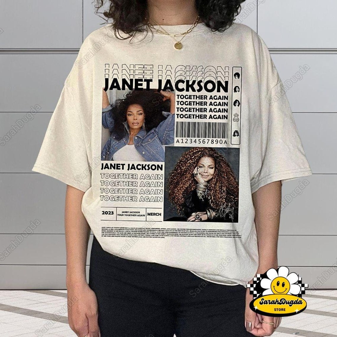 Janet Jackson Shirt, Vintage Janet Jackson Tee, Janet Jackson Together ...