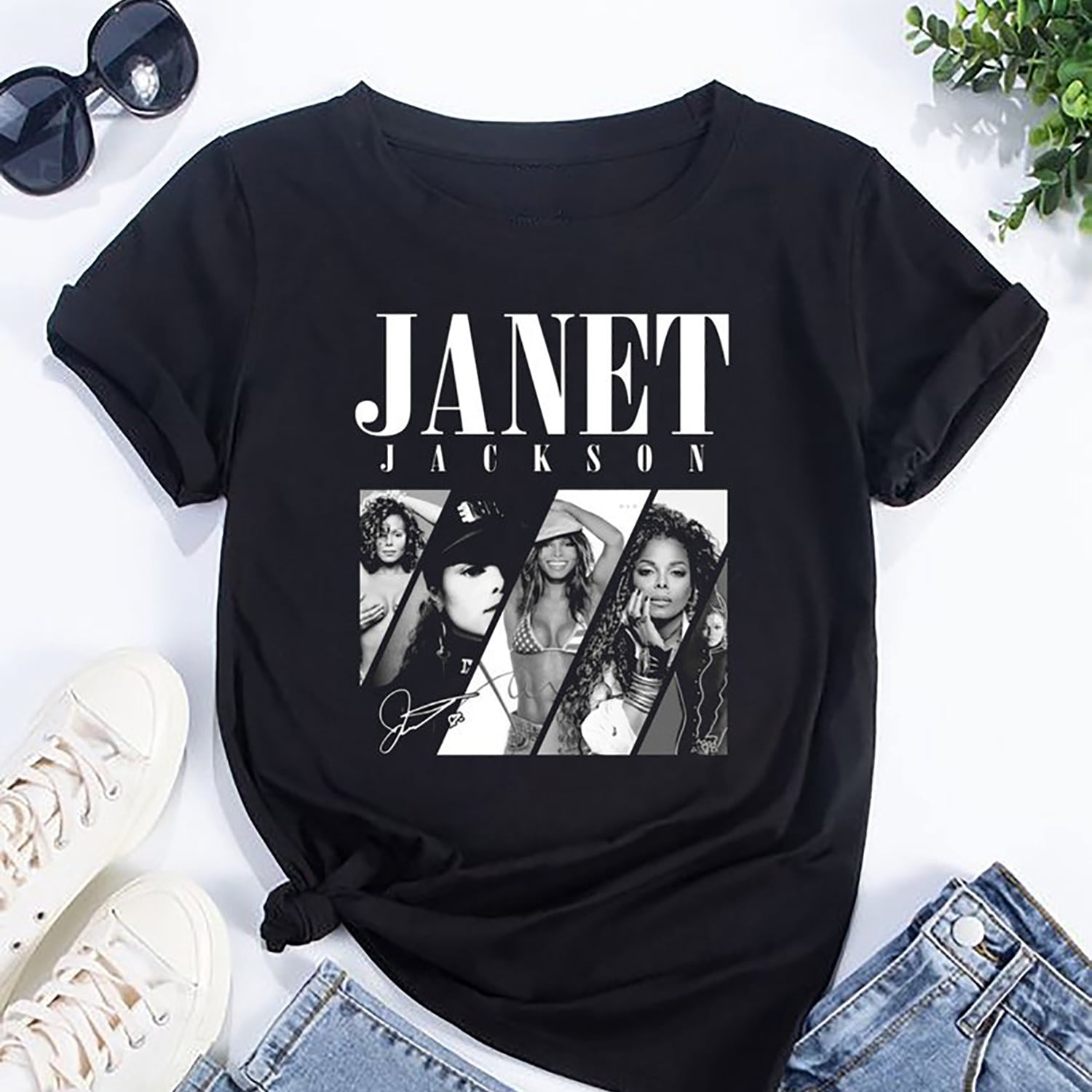 Janet Jackson Signature Shirt, 90s Vintage Janet Jackson Shirt, Janet ...