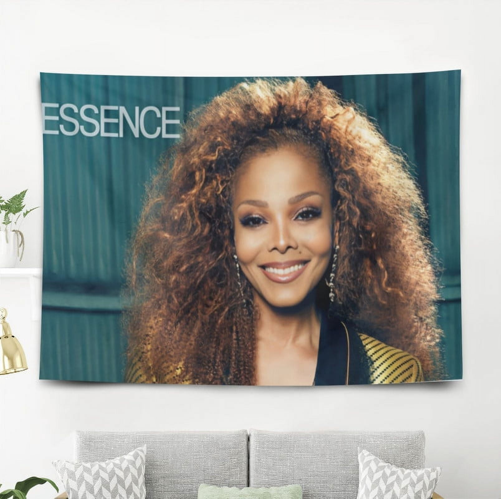 Janet Jackson Tapestry Gift Wall Hanging Backdrop for Room Bedroom ...