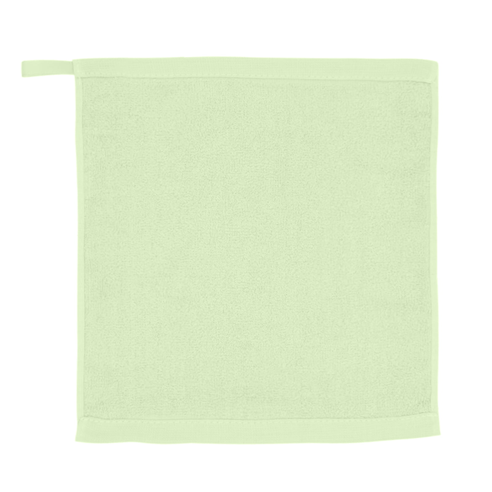 Jangslng 25x25CM Square Towel Ultra Soft Bamboo Fiber Hanging Loop ...