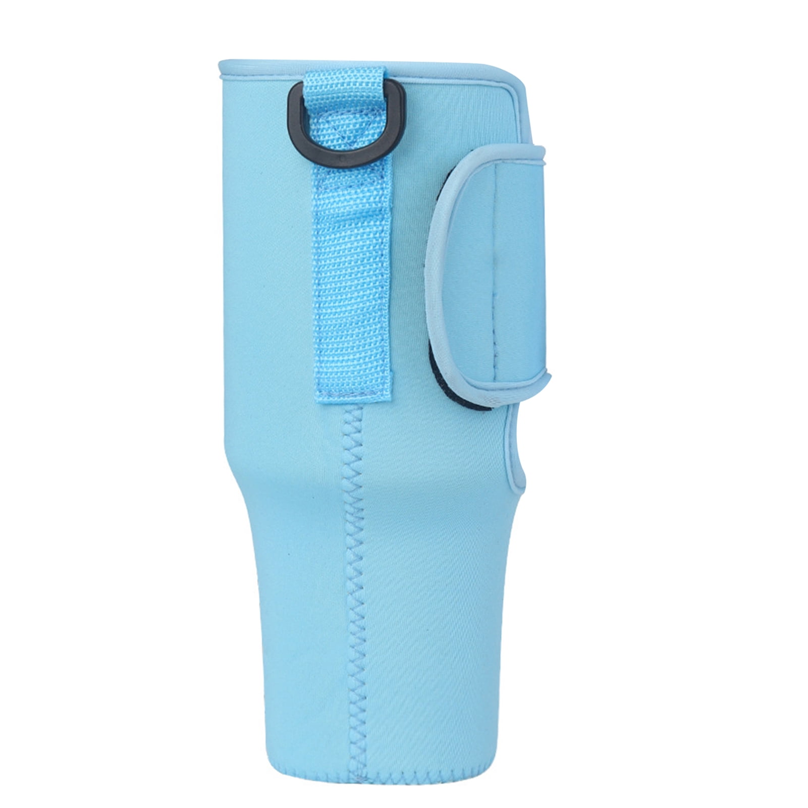 JANGSLNG 40OZ Tumbler with Handle Carrier Holder Adjustable Shoulder ...