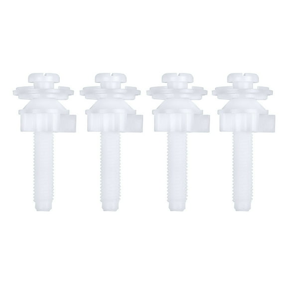 Toilet Floor Bolts and Caps Set, Universal Toilet Flange Repair Kit ...