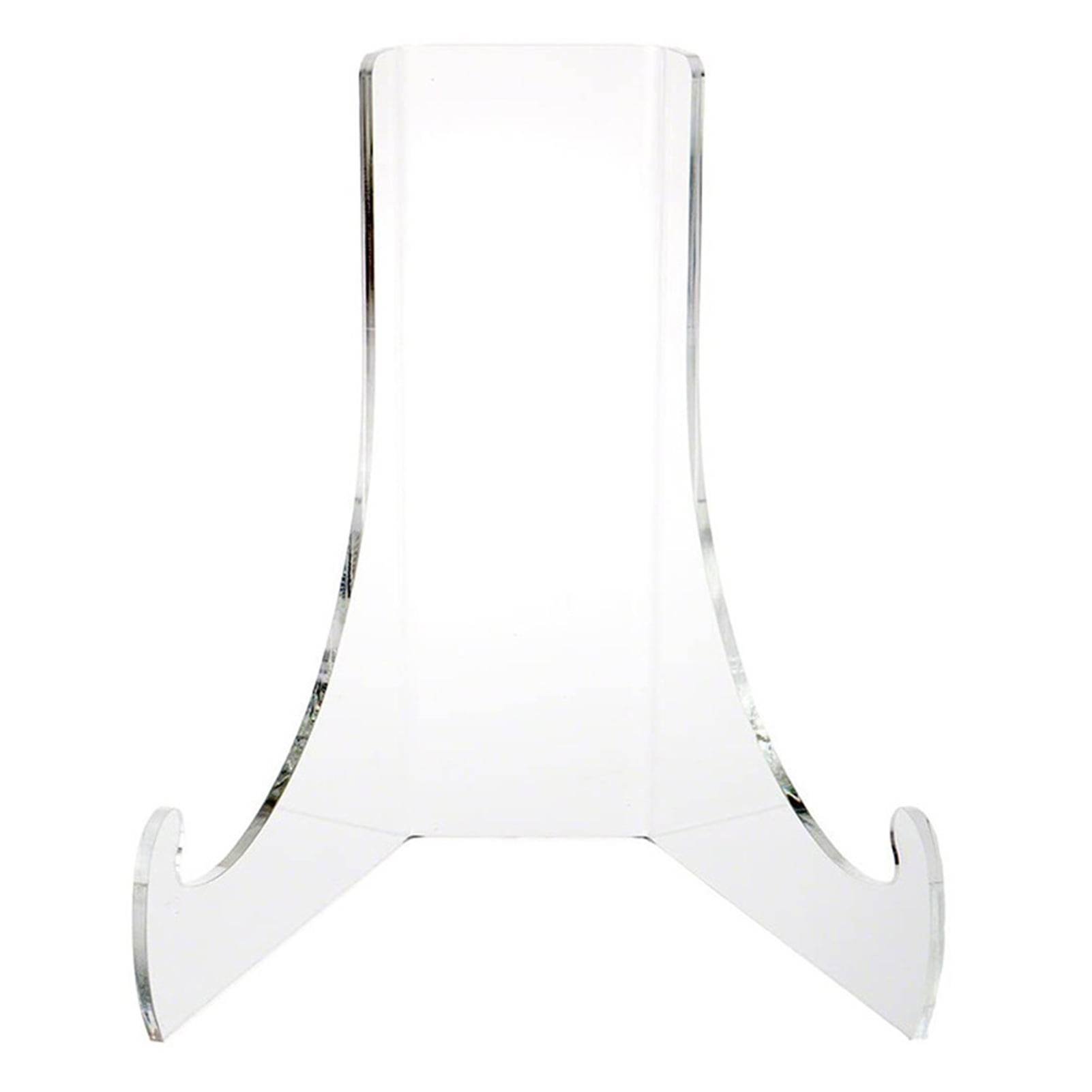 Jangslng Clear Acrylic Plate Stand Stable Countertop Multi-functional ...
