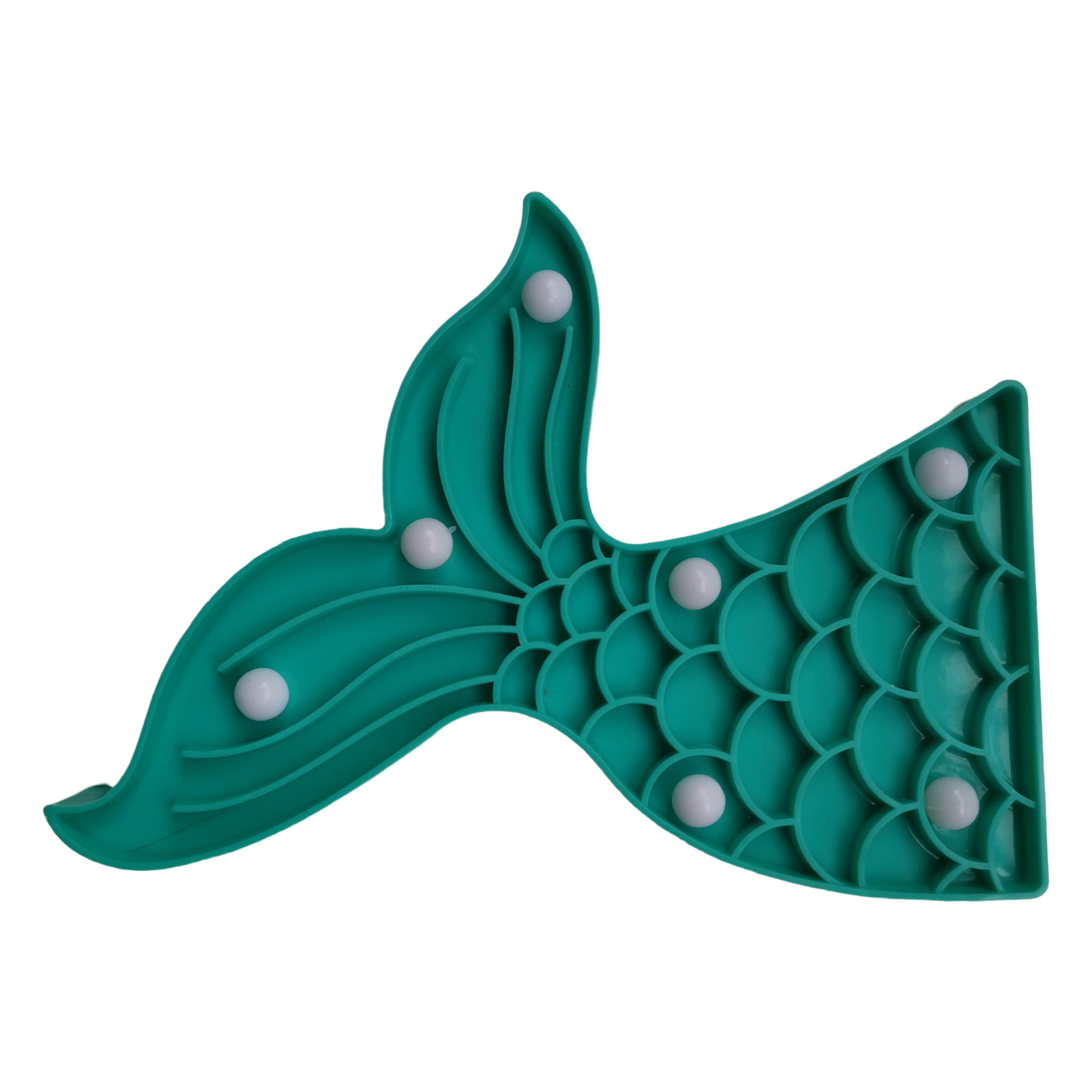 Jangslng Cute Mermaid Tail Night Light Christmas Day Decor Battery ...