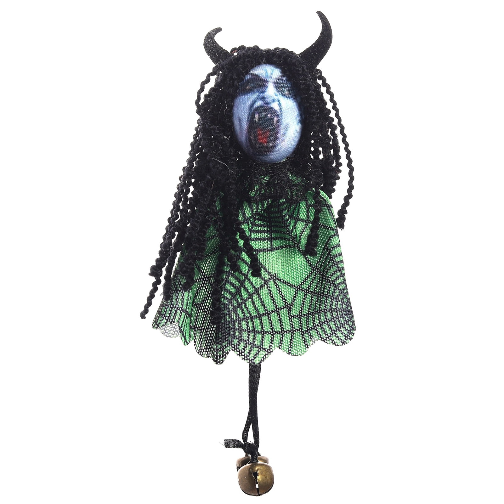 Jangslng Halloween Ghost Doll Decoration with Bells Soft Cloth Mini ...