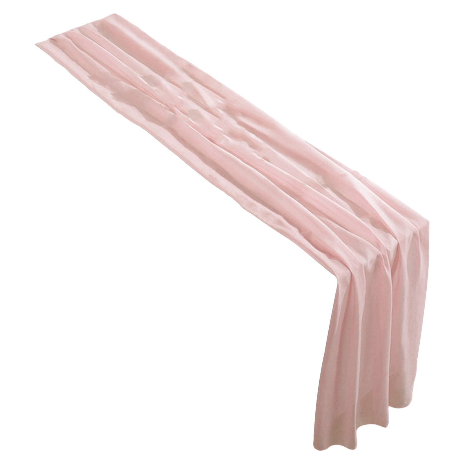 Jangslng Solid Color Table Runner Elegant Romantic Sheer Tulle Long ...