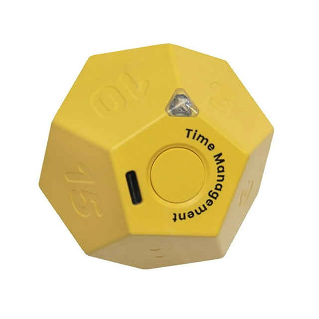 Jangslng Time Ball Rechargeable Mini Timer Easy-to-Use with Dual Alarm ...