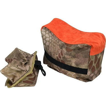 Portable Shooting Range Sand Bag Set Front & Rear Rifle Gun Bench Rest ...