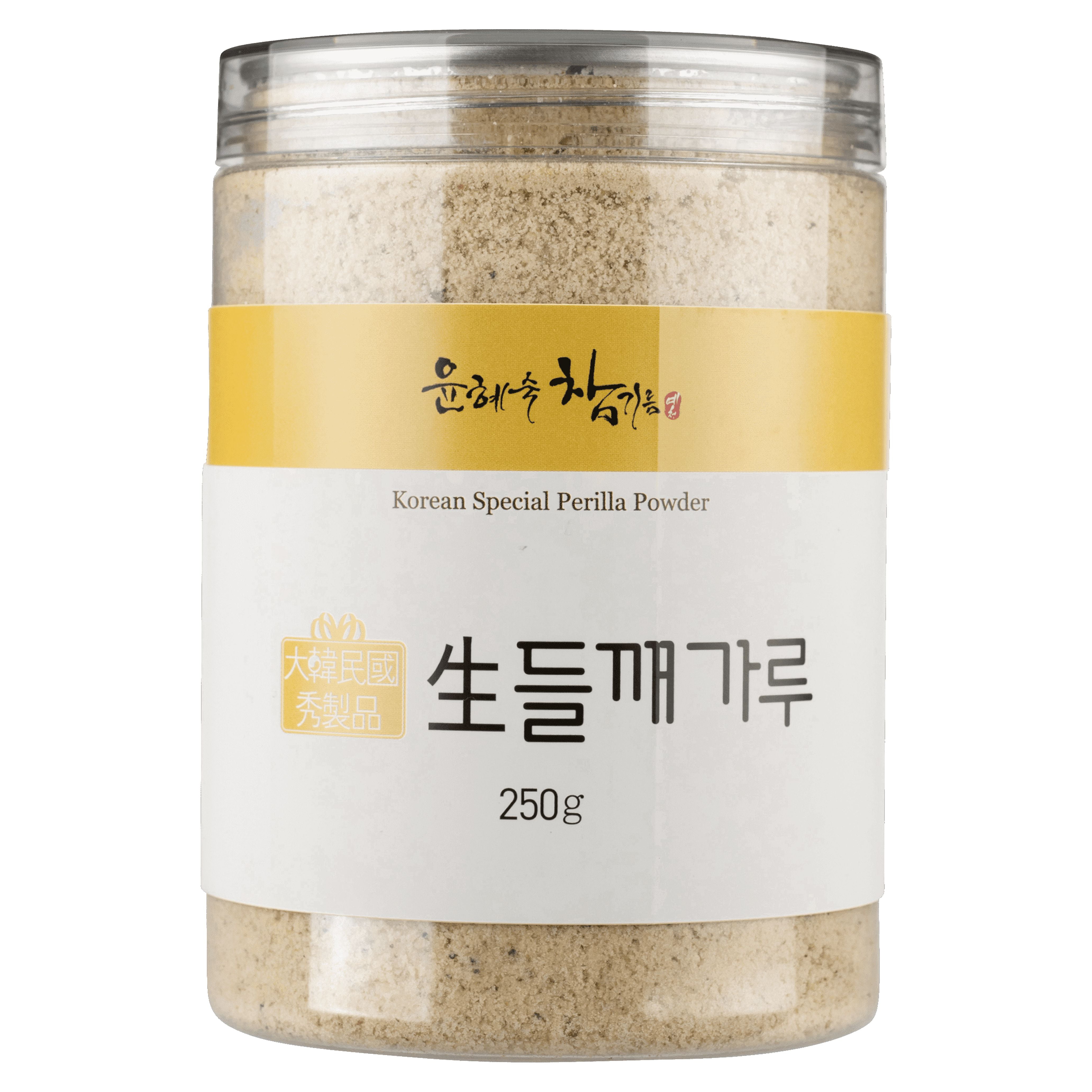 Yoon Hye-Suk 100% Peeled Raw Perilla Seeds Powder, Healthy and ...