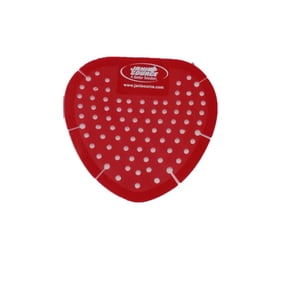 OdoBan Urinal Screen w/Non-Para Deodorizer Block, Cherry Scent, White ...