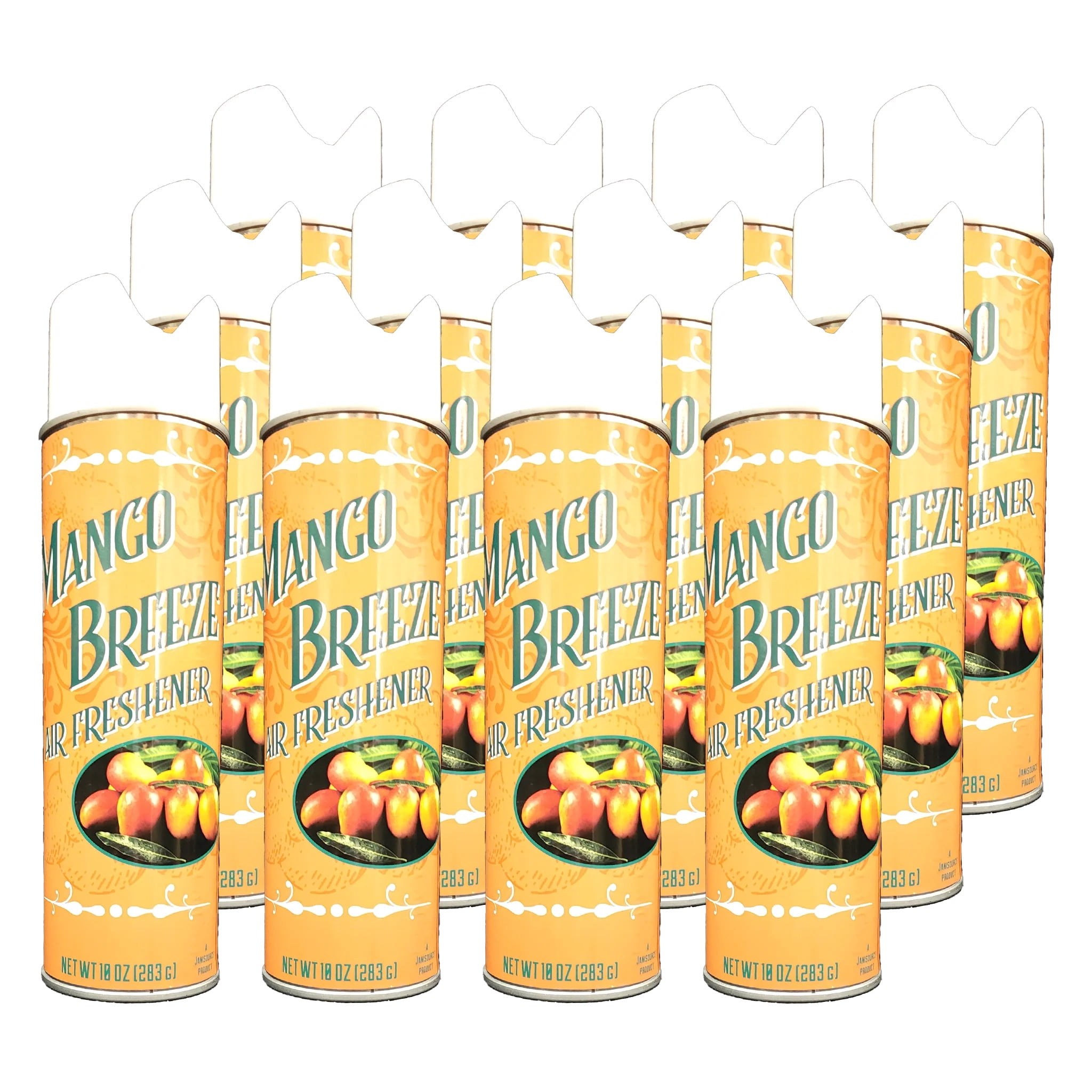 JaniSource Mango Breeze Air Freshener, Aerosol, 10 oz (Case of 12 ...