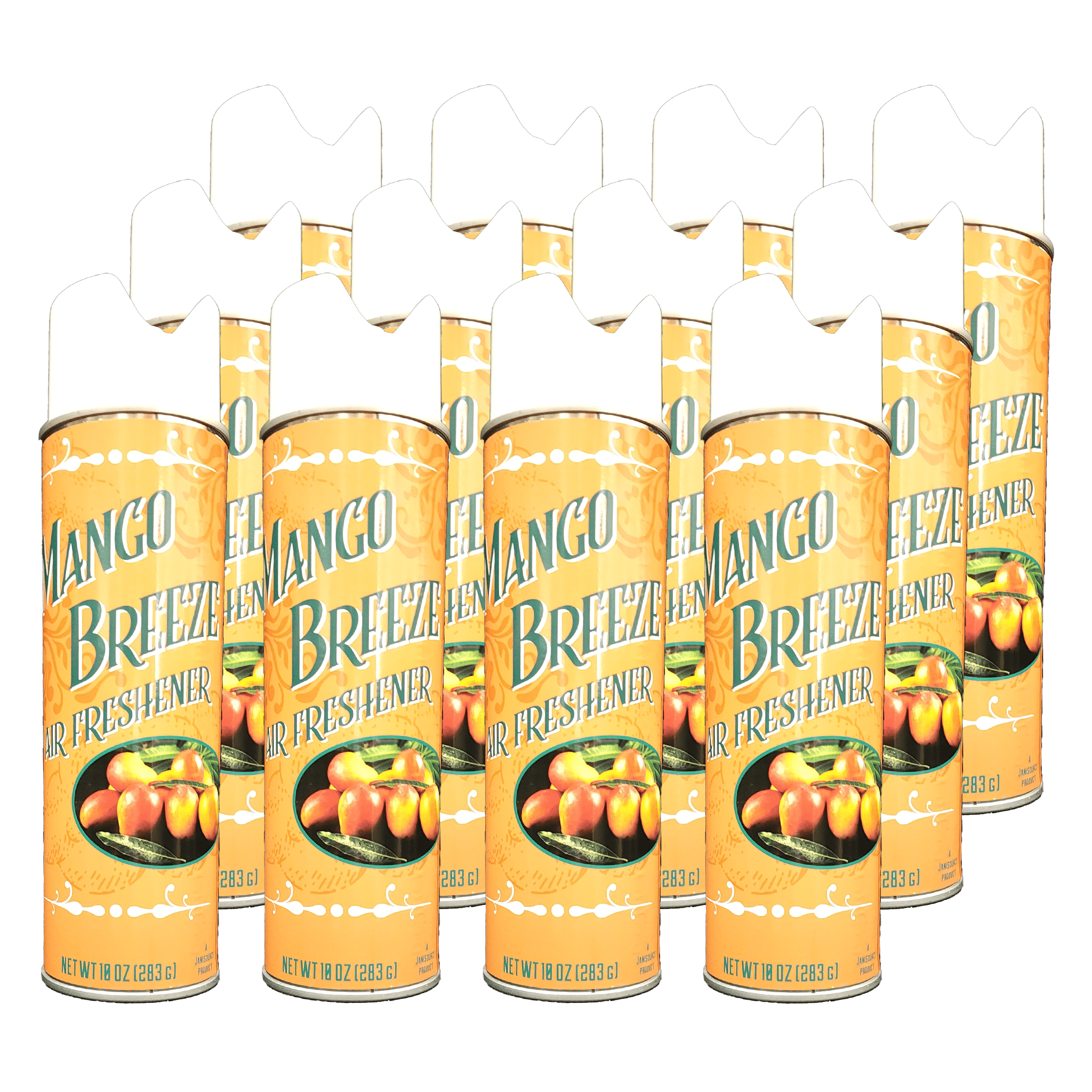JaniSource Mango Breeze Air Freshener, Aerosol, 10 oz (Case of 12 ...
