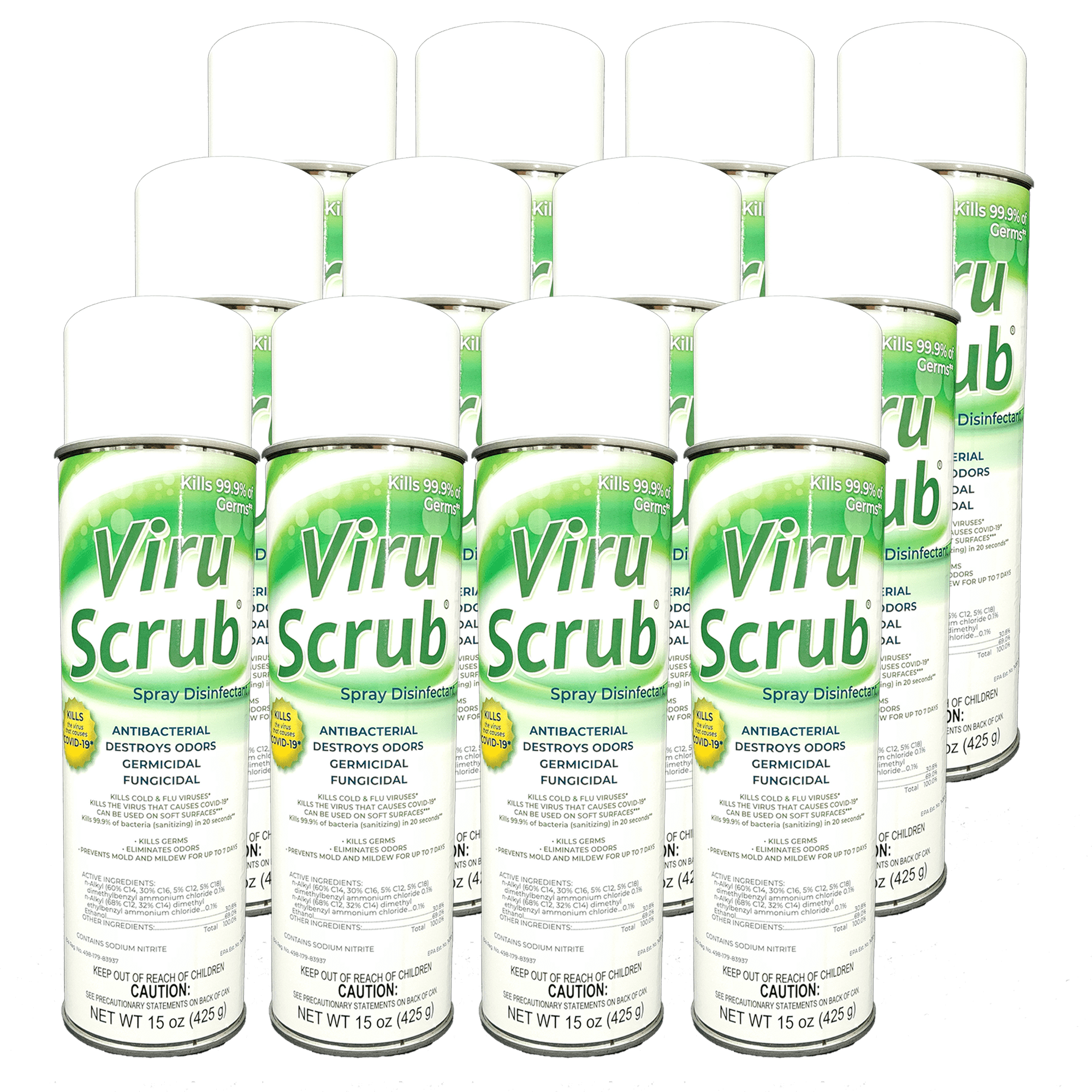JaniSource ViruScrub Citrus Disinfectant & Deodorizing, Ready-To-Use ...