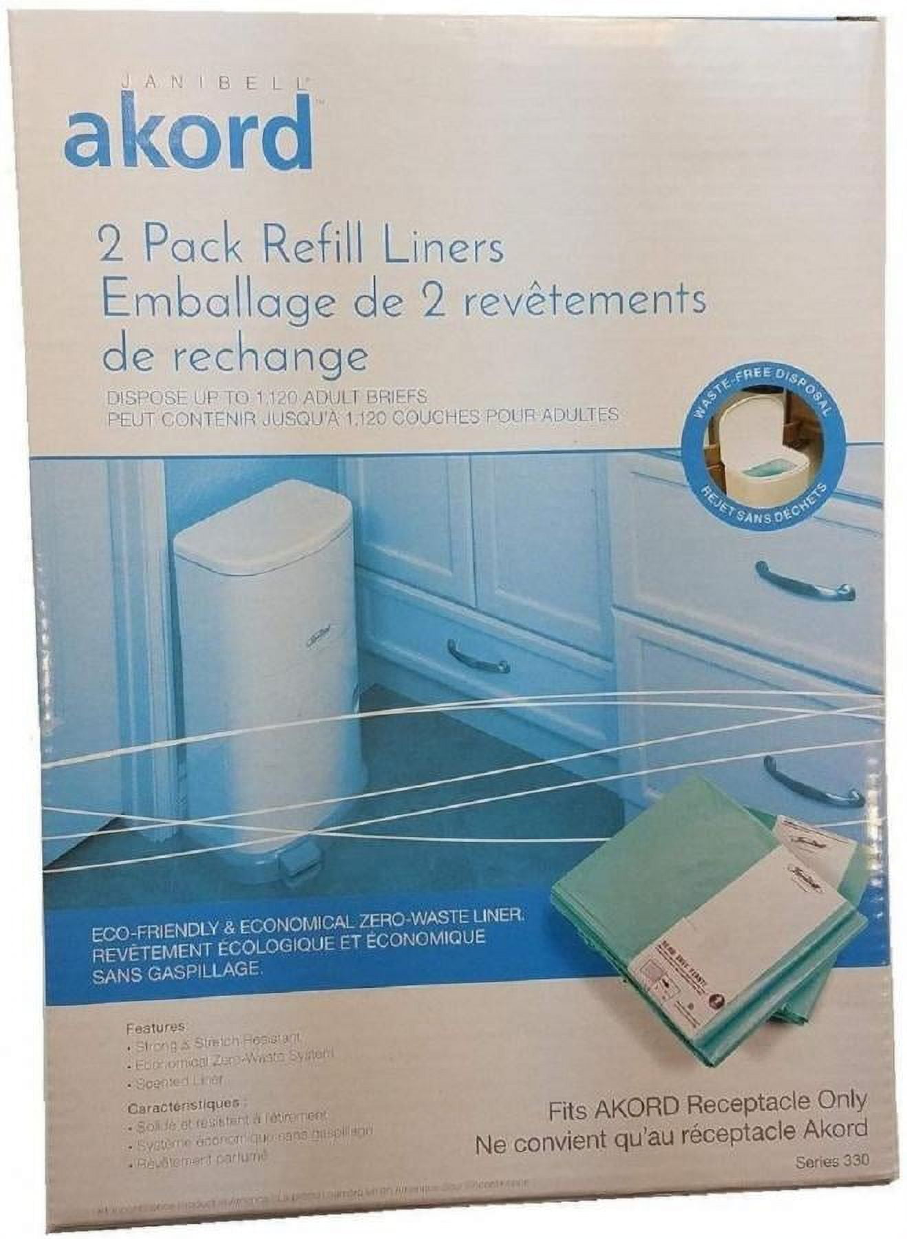 Janibell Akord Liner Refills for Akord 330 Model, 2 Count - Walmart.com